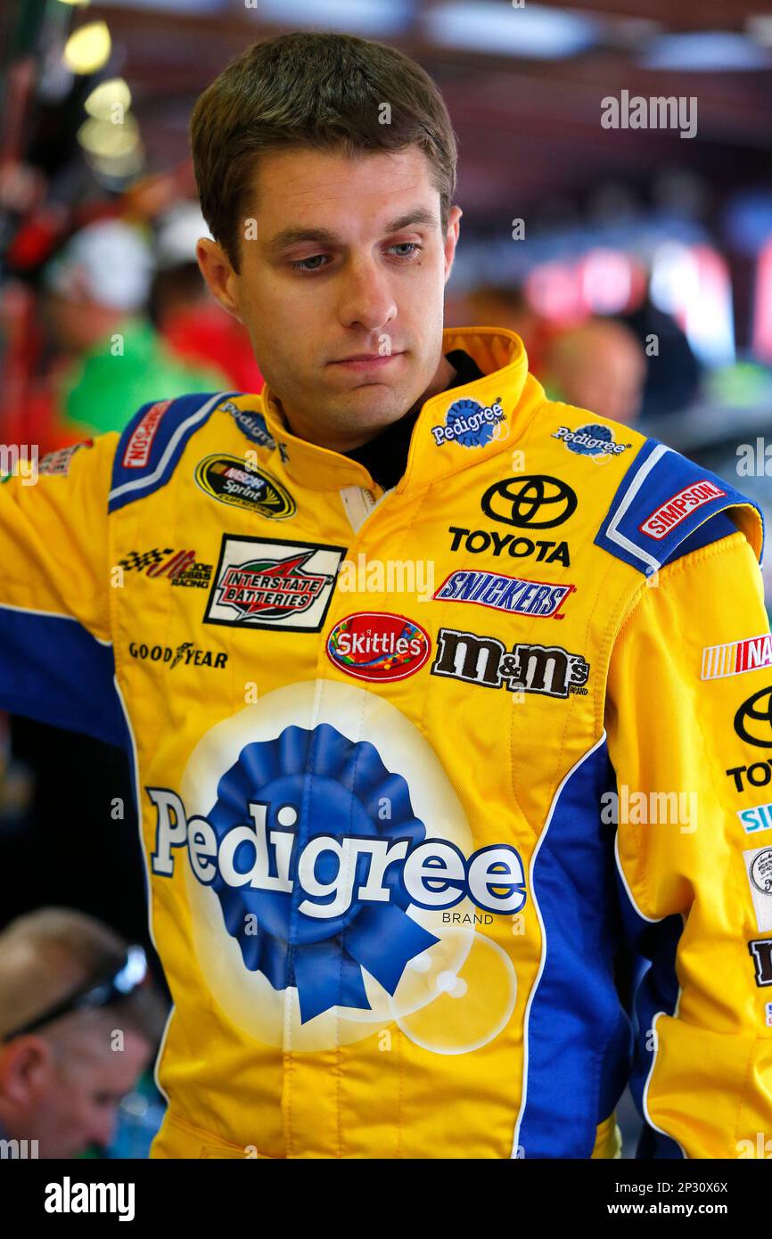 David Ragan, Pedigree Toyota Camry during practice for the NASCAR Geico ...