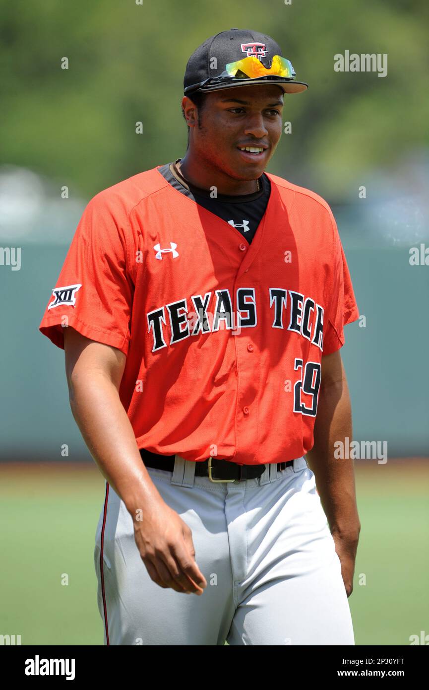 May 02 2015: Texas Tech pitcher Jon Malmin during 9 - 1 win over the ...