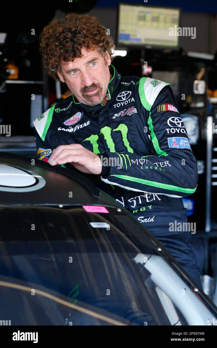 Boris Said, Monster Energy Toyota Camry during practice for the NASCAR ...