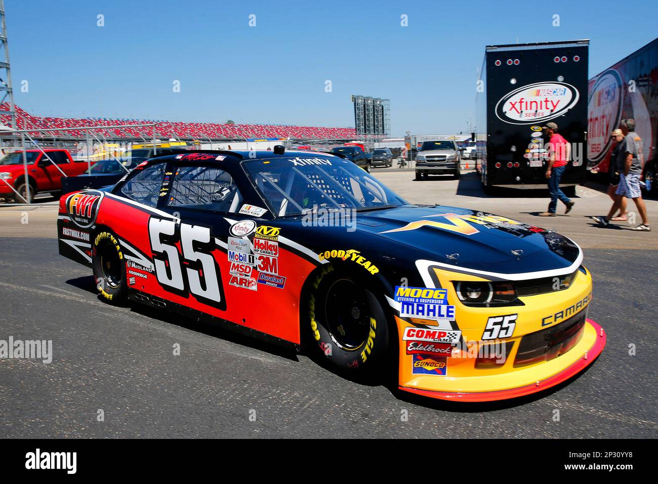 Jeffrey Earnhardt during practice for the NASCAR Xfinity Series Winn ...