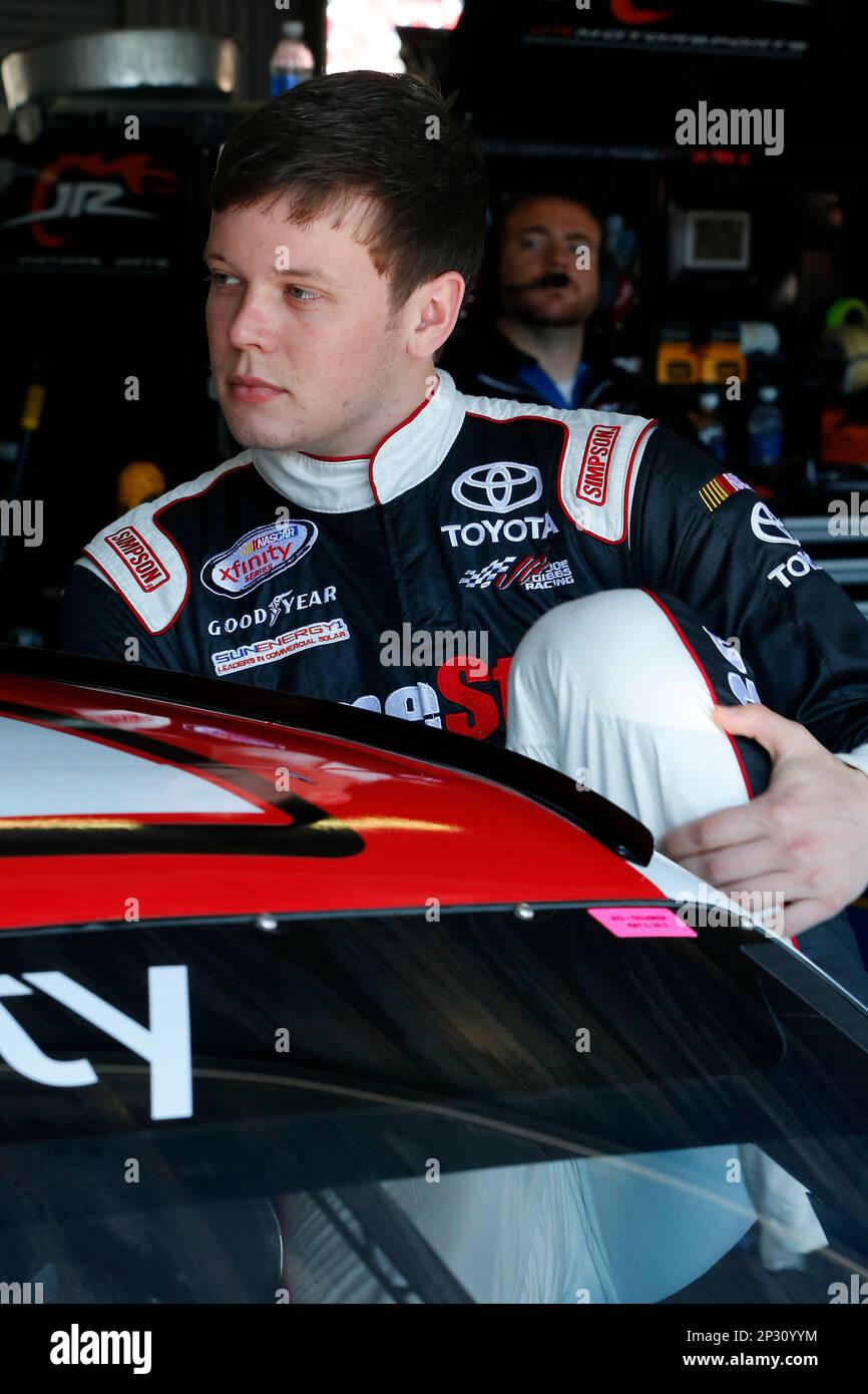 Erik Jones, Sport Clips Toyota Camry during practice for the NASCAR ...