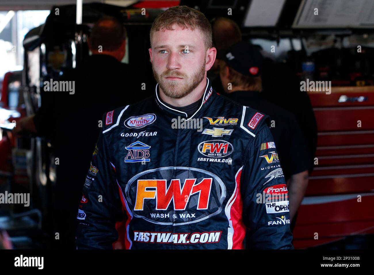Jeffrey Earnhardt during practice for the NASCAR Xfinity Series Winn ...