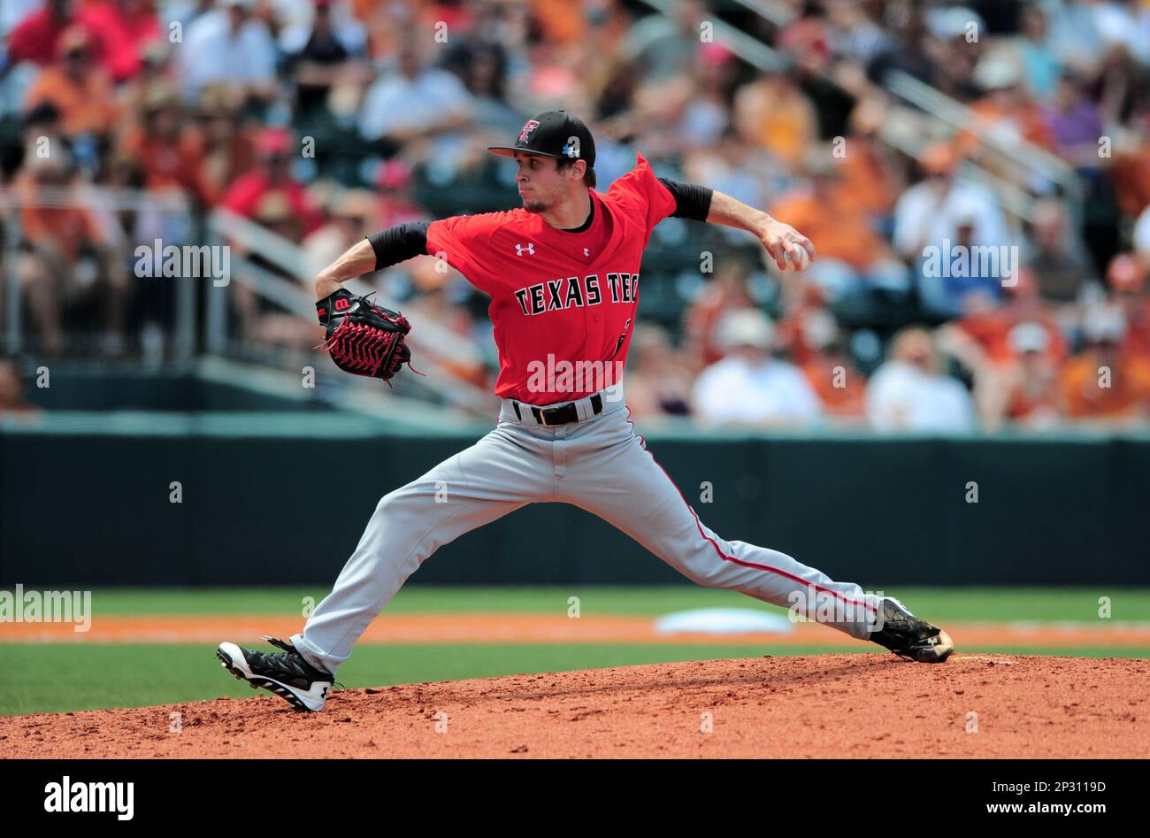 May 02 2015: Texas Tech pitcher Cameron Smith during 9 - 1 win over the ...