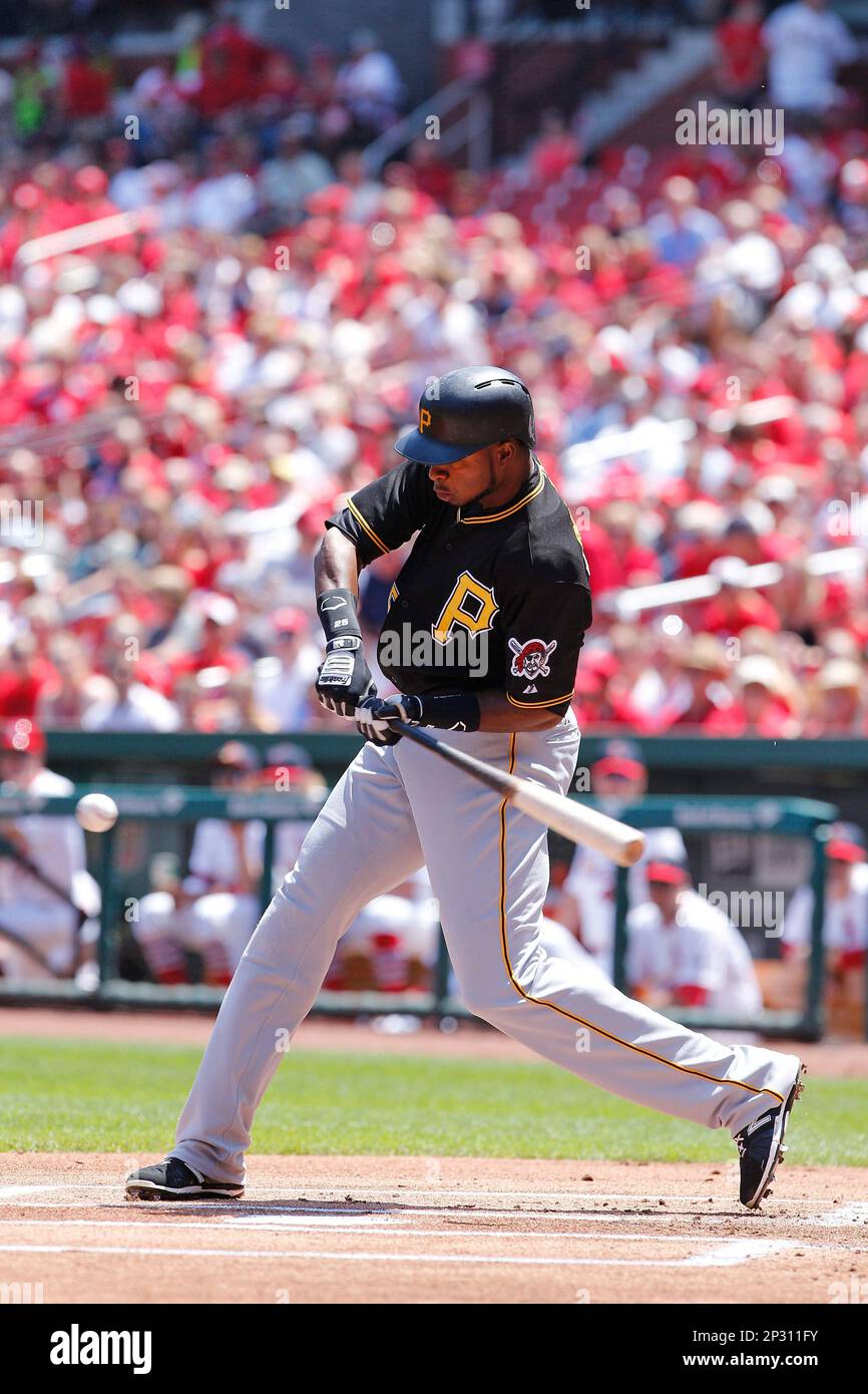 03 MAY 2015: Pittsburgh Pirates right fielder Gregory Polanco (25 ...