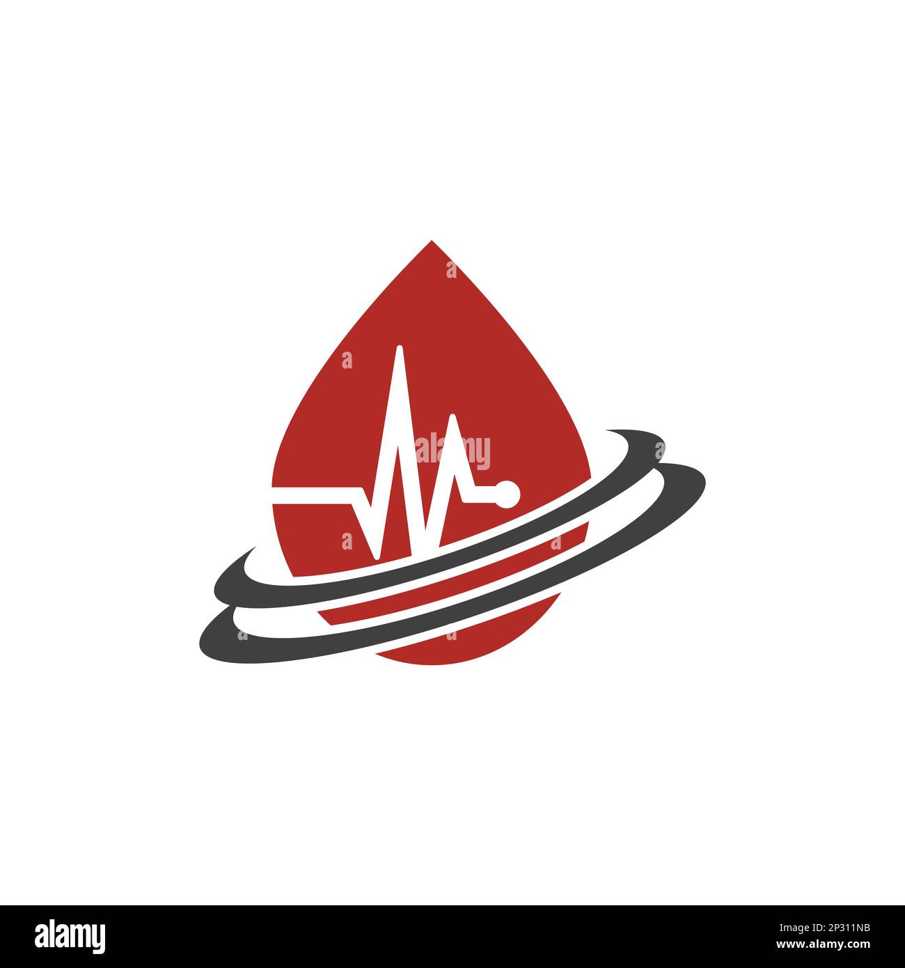 Human Blood logo template vector icon illustration design on white ...