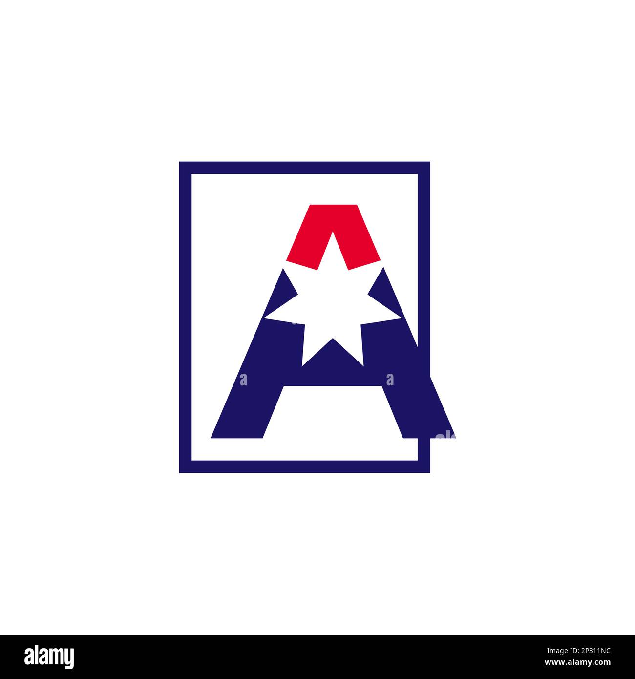 Letter A logo design combined, Latter A Alphabet logo design template ...