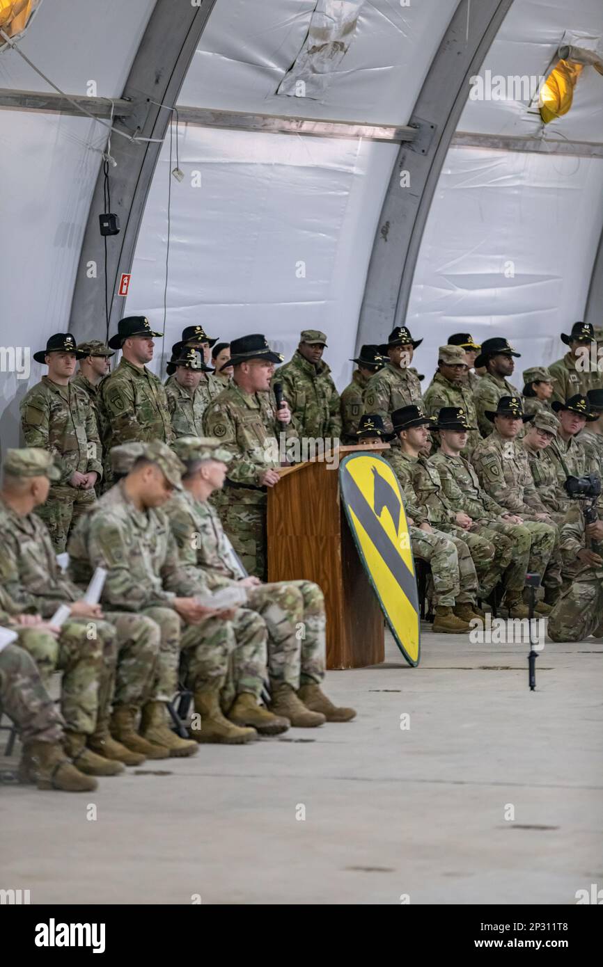 U.S. Army Col. Christopher J. Kirkpatrick, commander of the 2nd Armored ...