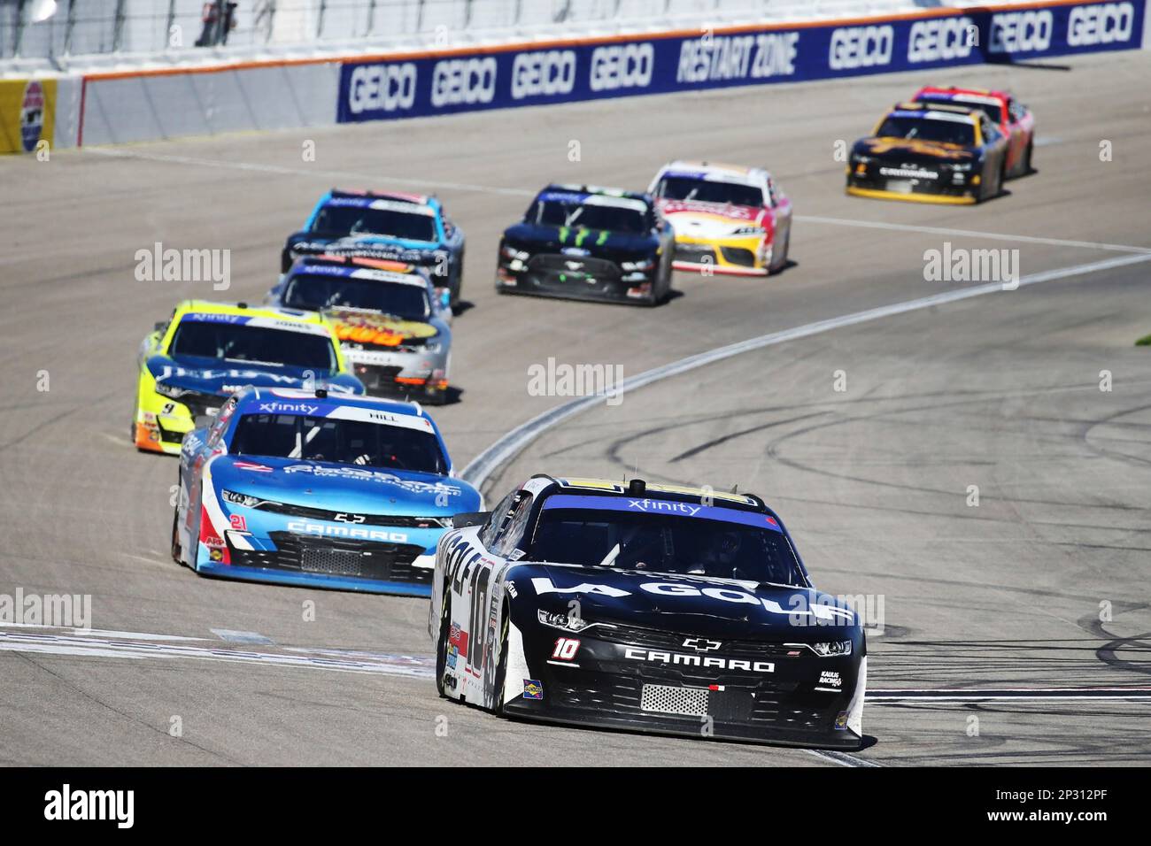 LAS VEGAS, NV - MARCH 04: Kyle Busch (#10 Kaulig Racing LA Golf ...