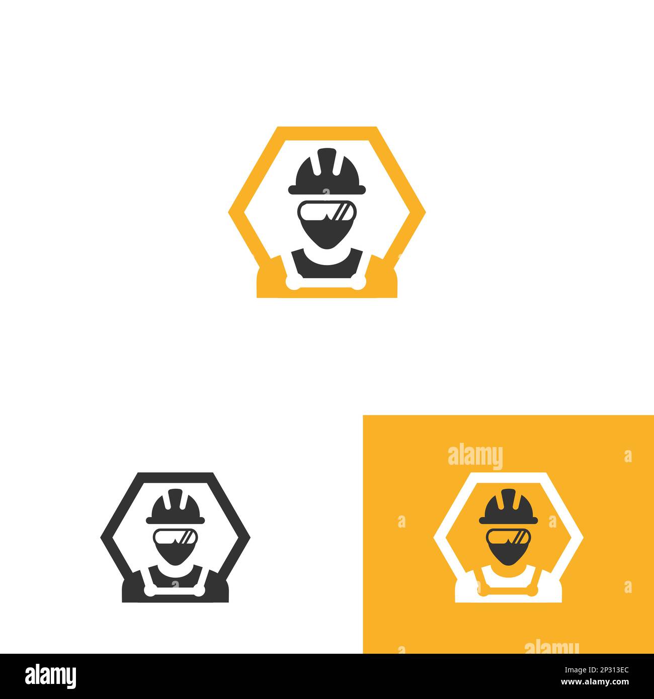Engineer vector icon. Illustration of engineer isolated on white ...