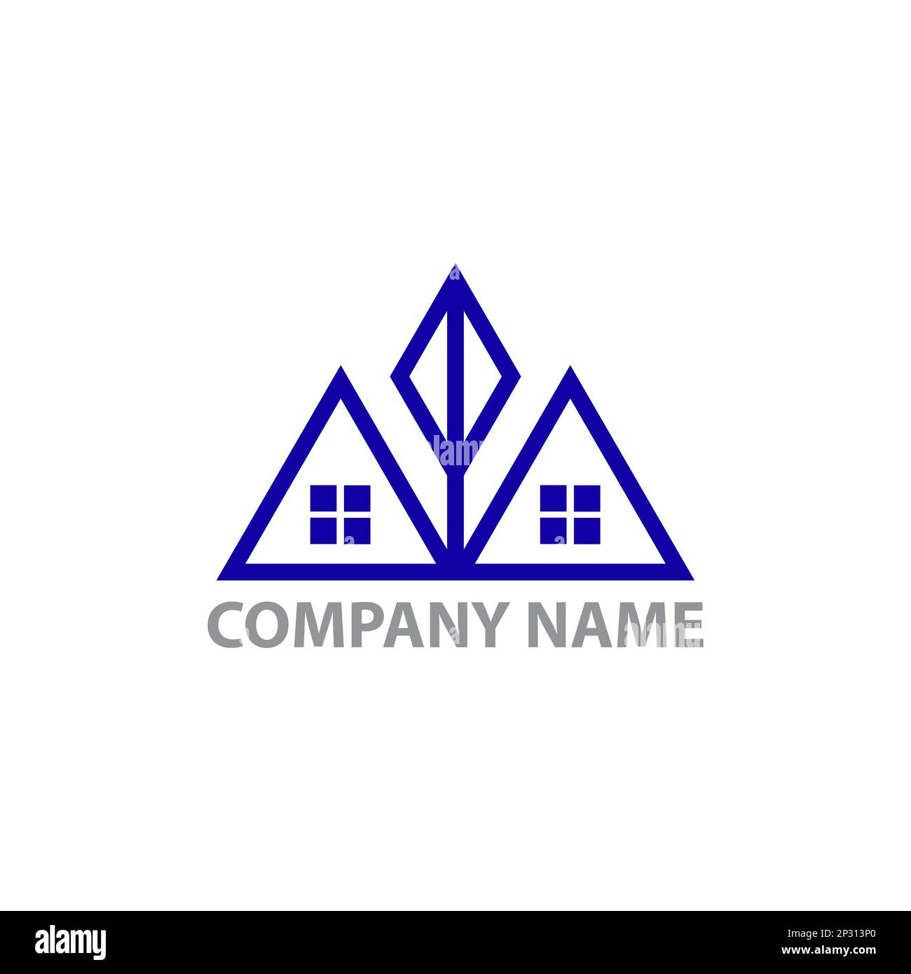 Real estate, house, building construction Logo design vector template.EPS 10 Stock Vector Image ...