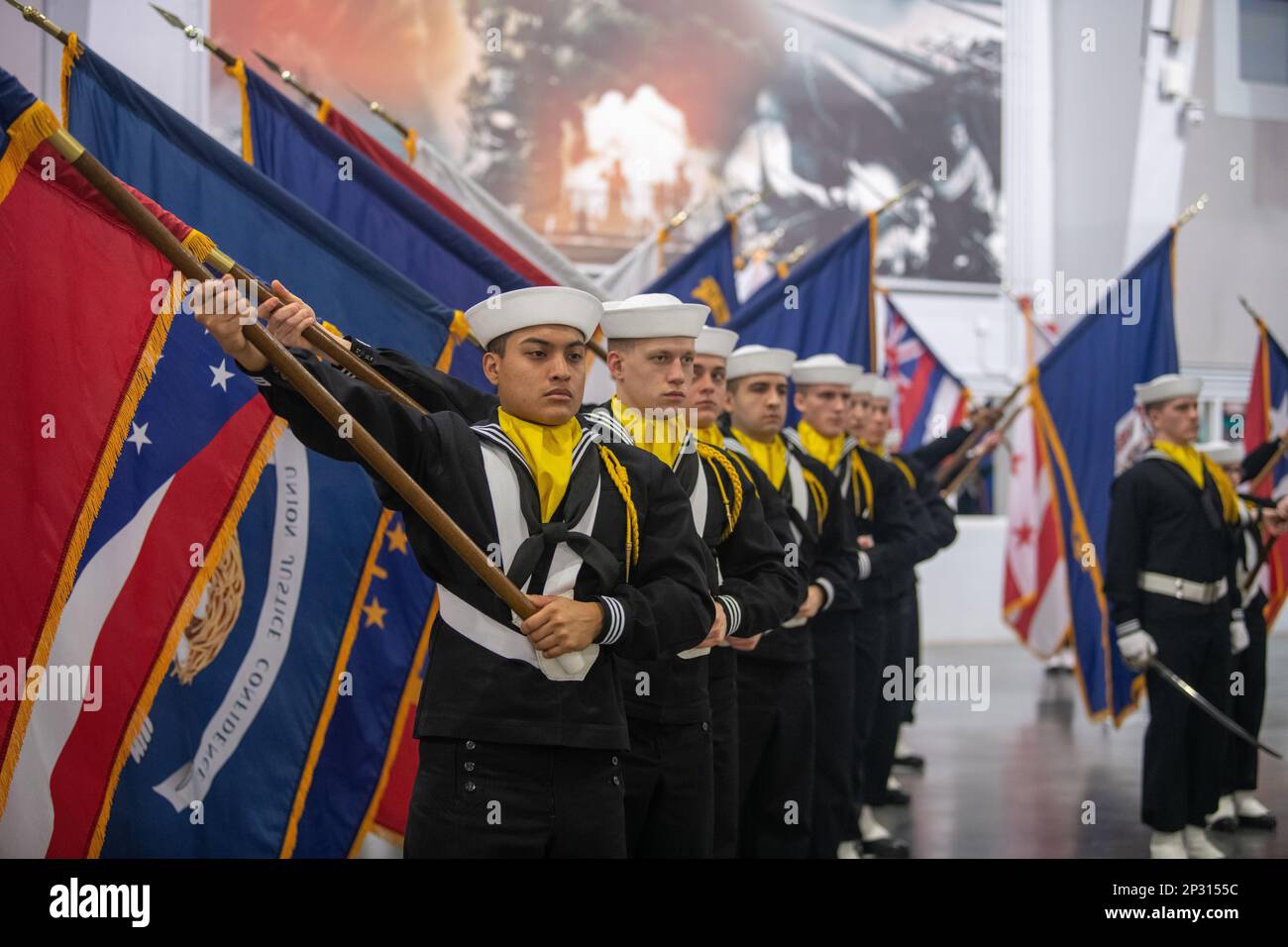 The Navy’s newest Sailors graduate boot camp during Pass-in-Review at U ...