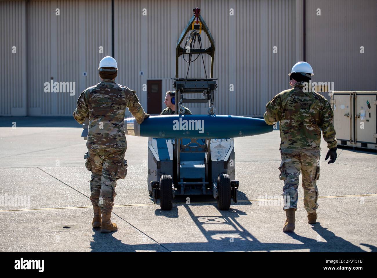 U.S. Air Force Staff Sgt. Joshua Sandy, 51st Munitions Squadron (MUNS ...