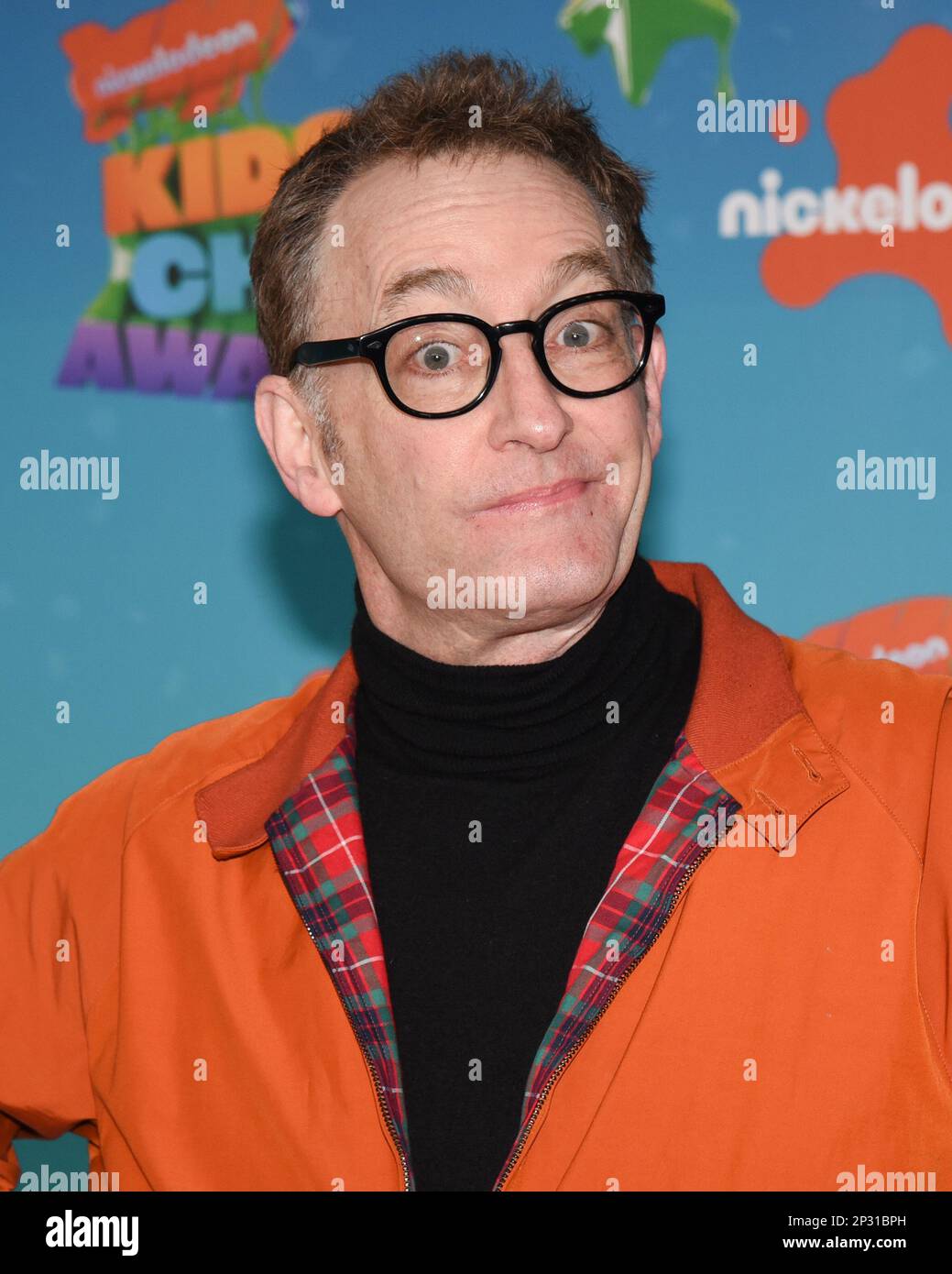 04 March 2023 - Los Angeles, California - Tom Kenny. Nickelodeon's 2023 Kids' Choice Awards at ...
