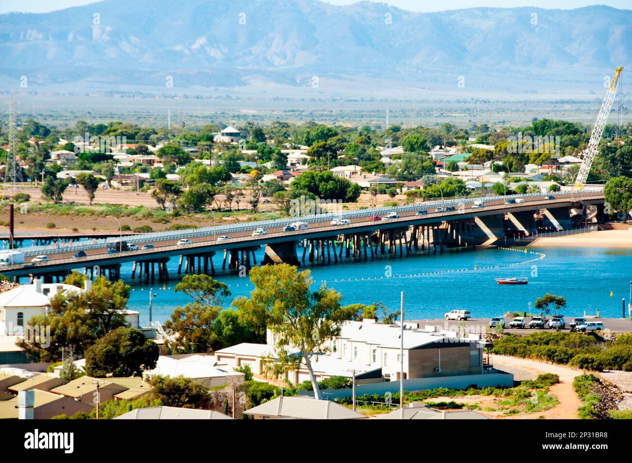 The New Joy Baluch AM Bridge - Port Augusta - Australia Stock Photo - Alamy