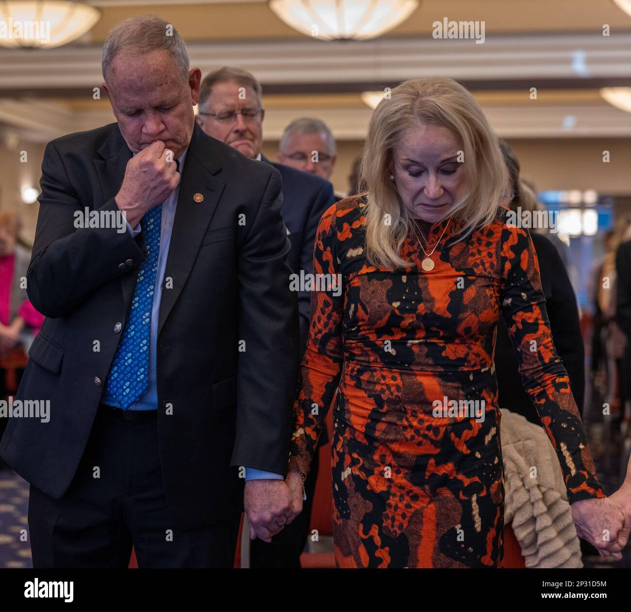Rick Nealis, director of the Marine Corps Marathon Organization, left ...