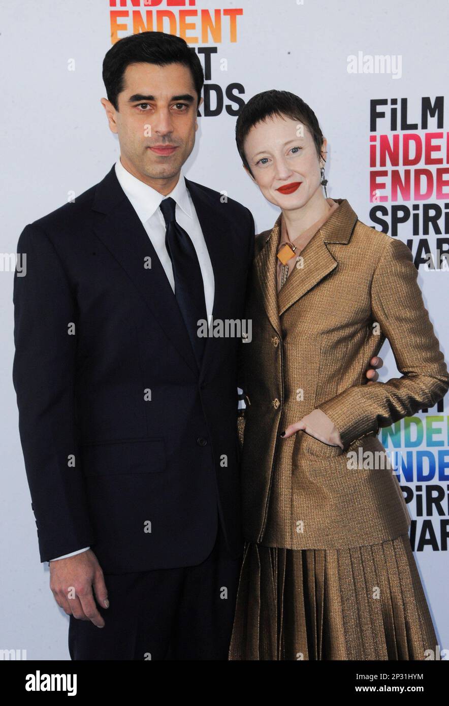 Santa Monica, CA. 4th Mar, 2023. Karim Saleh, Andrea Riseborough at ...