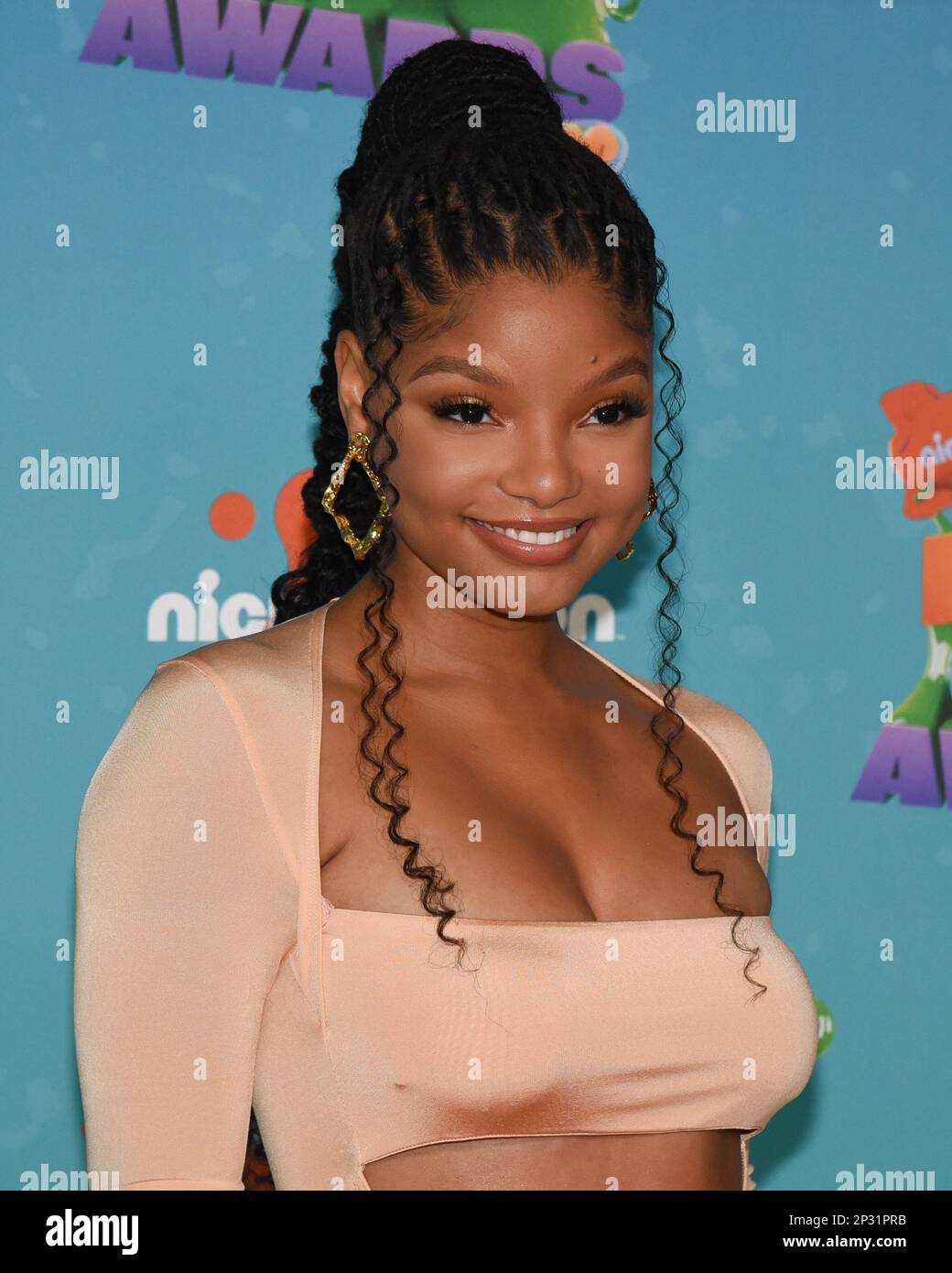 Los Angeles, California, USA. 04th Mar, 2023. Halle Bailey. Nickelodeon's 2023 Kids' Choice ...
