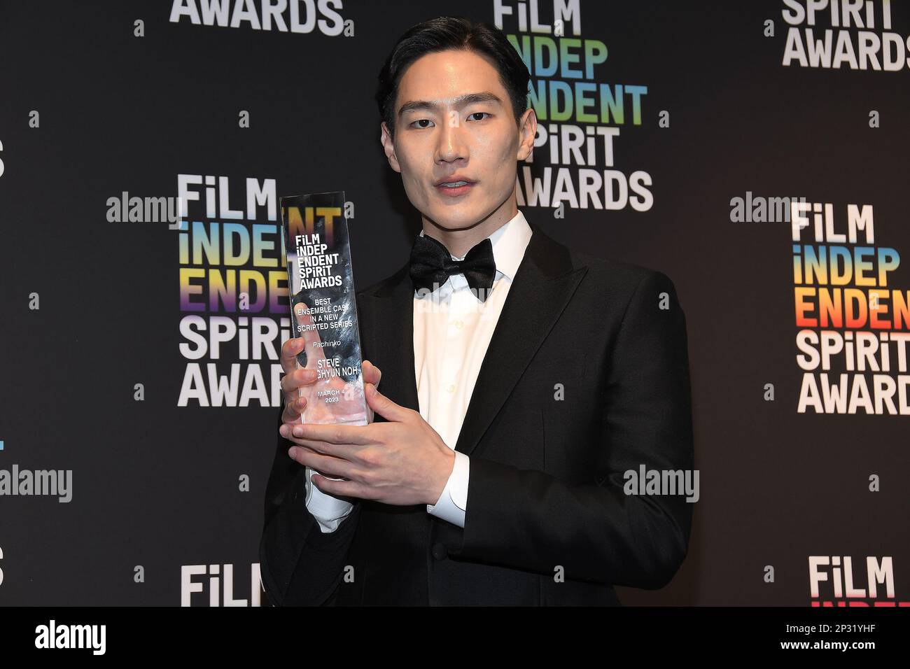 Los Angeles, USA. 04th Mar, 2023. Steve Sang-Hyun Noh, winner of the ...
