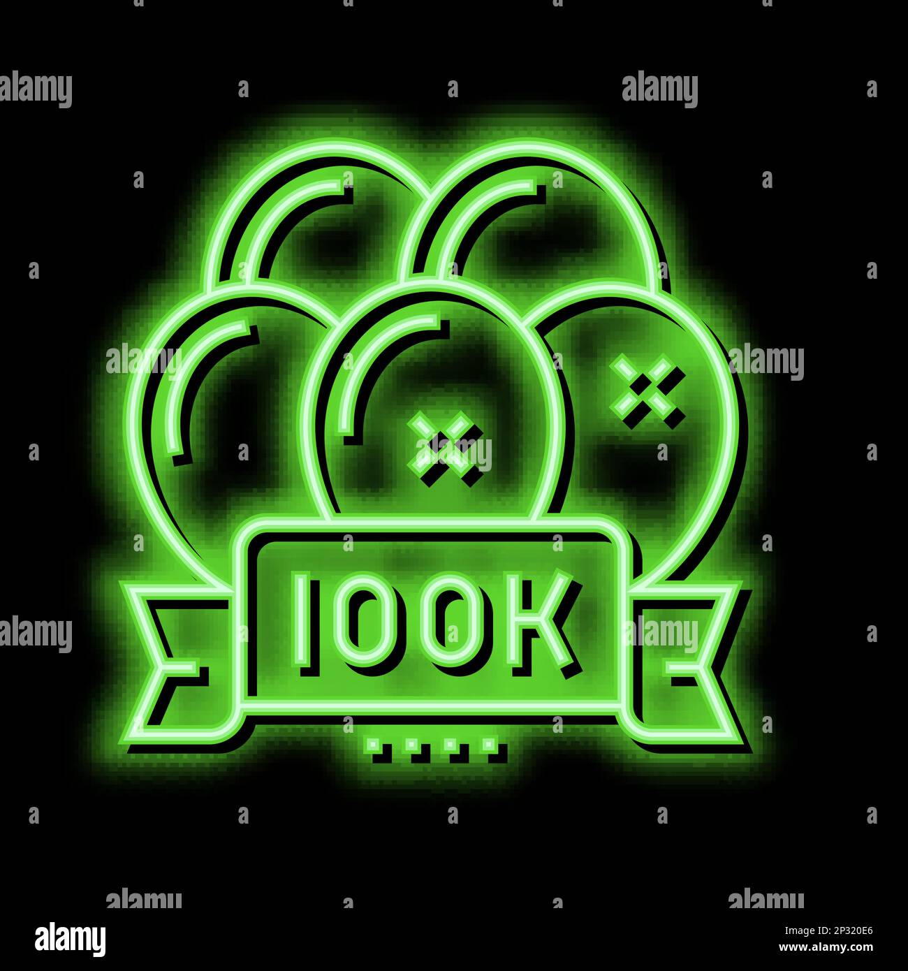 Balloon arch birthday Stock Vector Images - Alamy