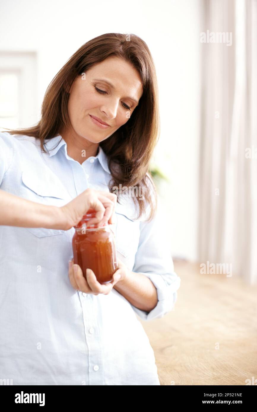 Struggle to open jar hi-res stock photography and images - Alamy
