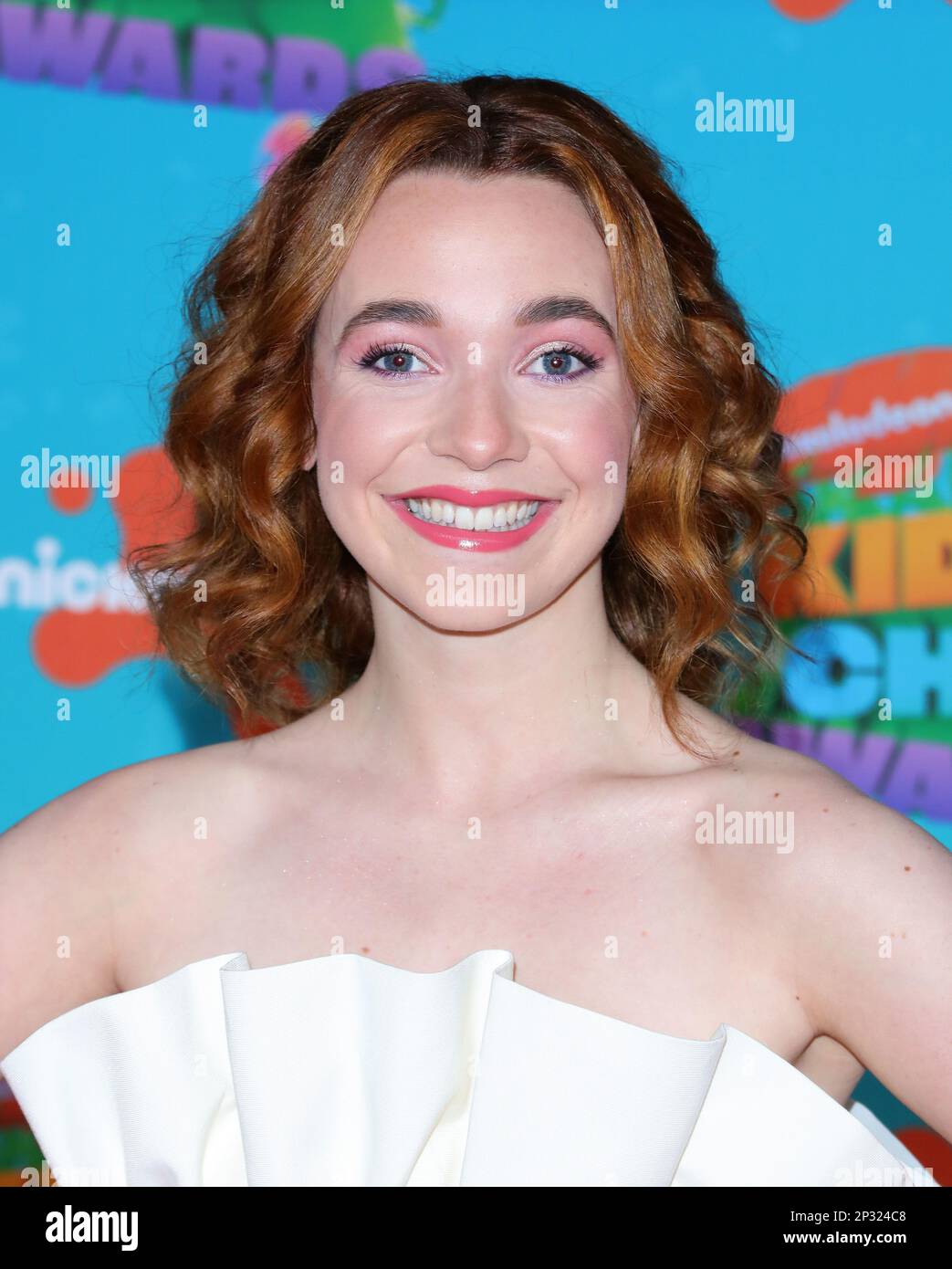 Lilah Fitzgerald arrives at The 2023 Nickelodeon Kids Choice Awards ...