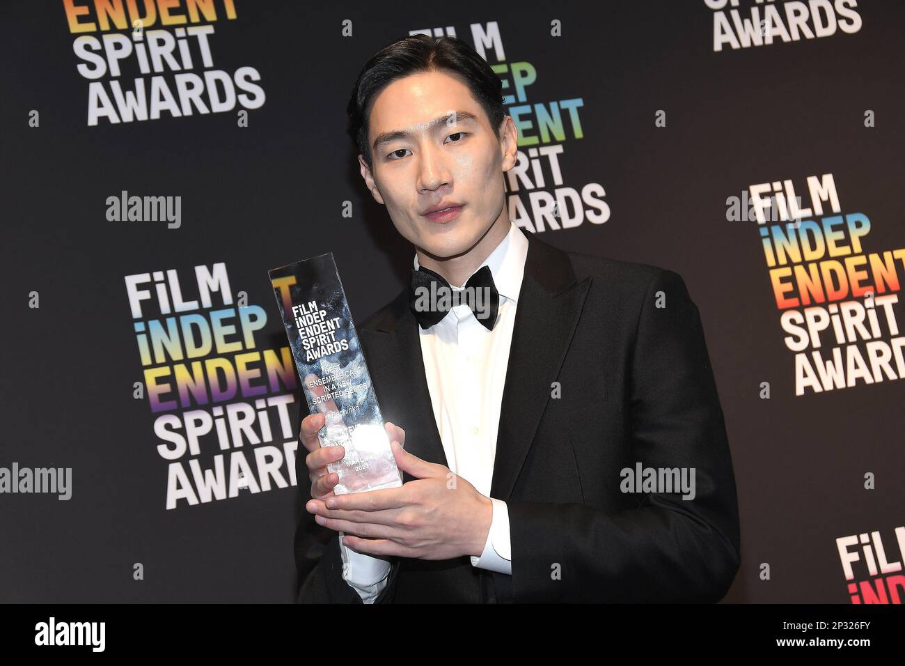 Steve Sang-Hyun Noh, winner of the Best Ensemble Cast in a New Scripted ...