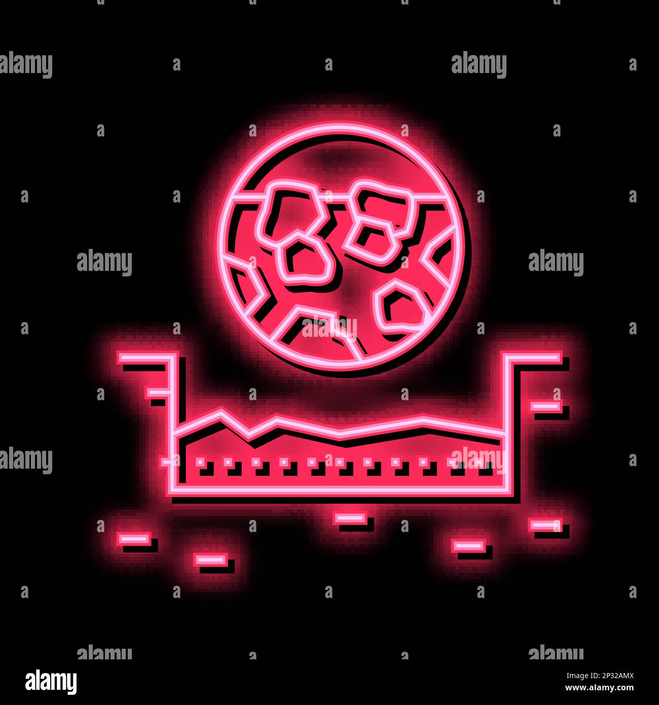 Crushed Stone Road Stock Vector Images Alamy