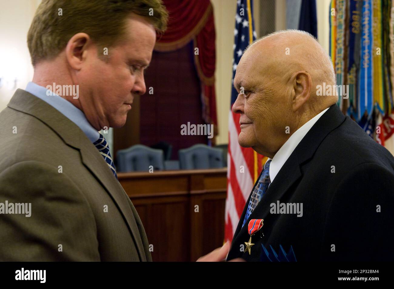 Senator Jim Webb (D-VA) who served in Vietnam with the Fifth Marine ...