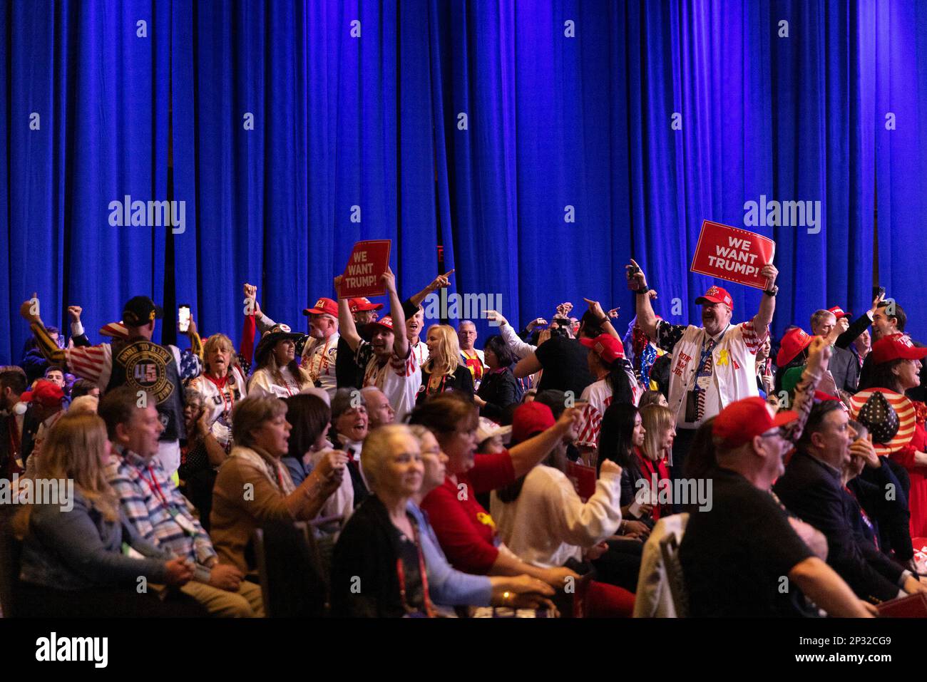 Cpac attendees 2023 hi-res stock photography and images - Alamy