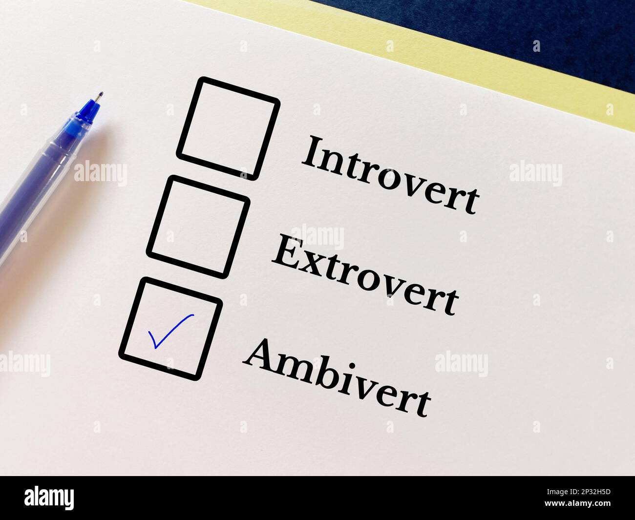 Ambivert Personality