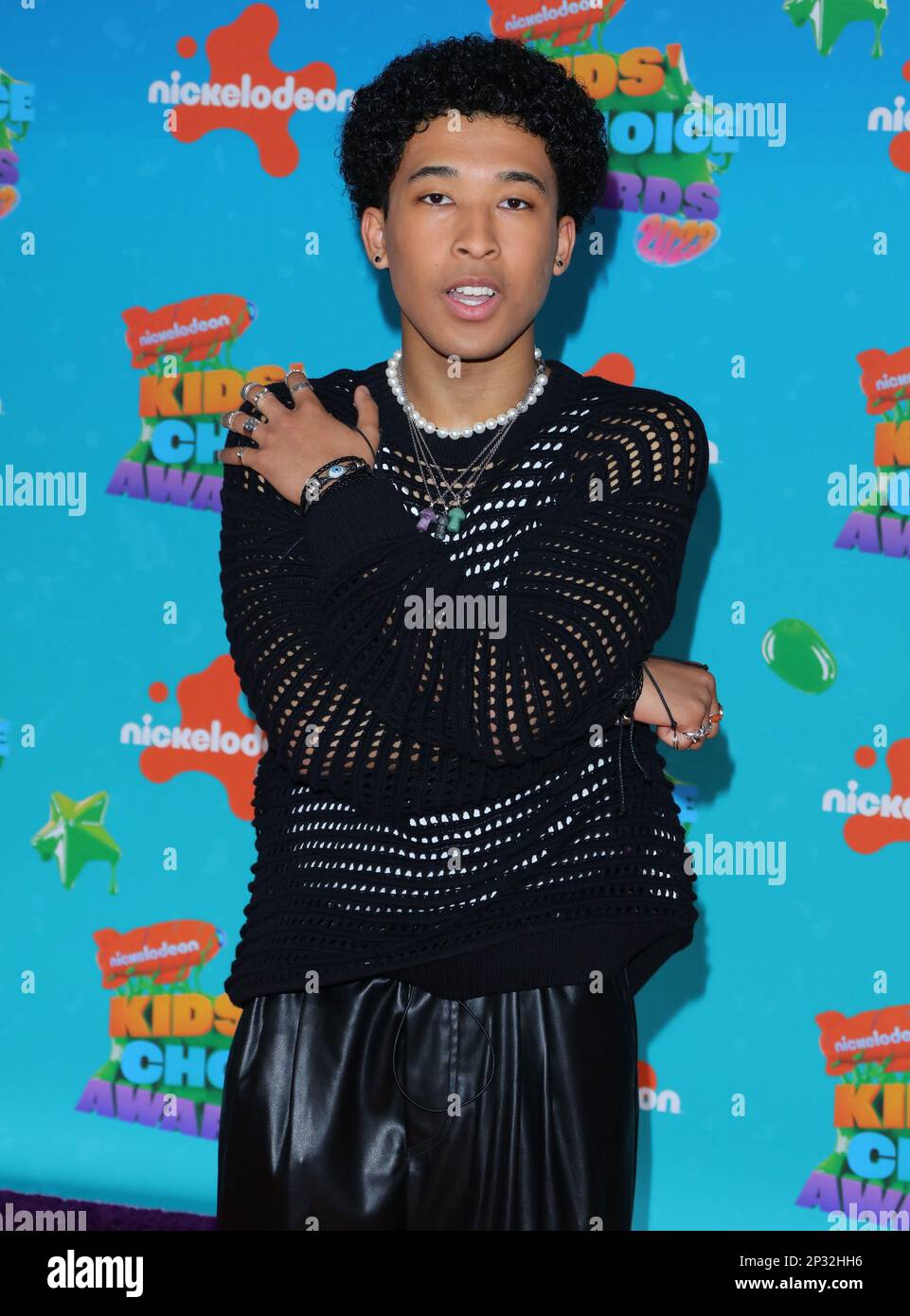 Los Angeles, USA. 04th Mar, 2023. Adrian Lyles arrives at The 2023 Nickelodeon Kids Choice ...