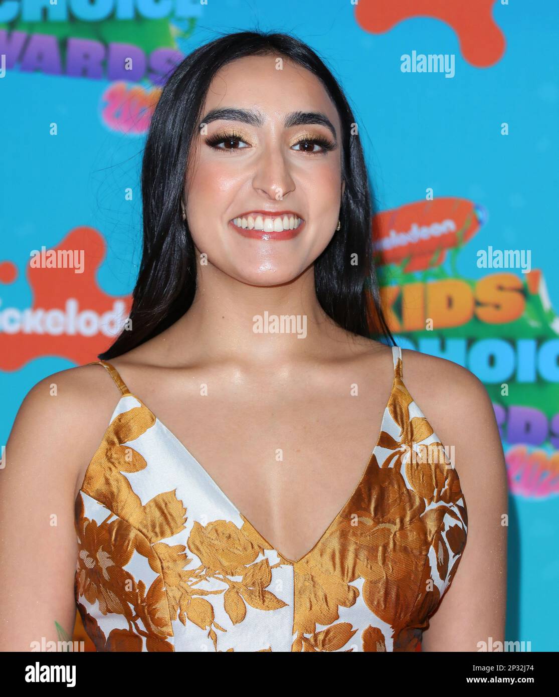 Nasiv Sall arrives at The 2023 Nickelodeon Kids Choice Awards held at ...