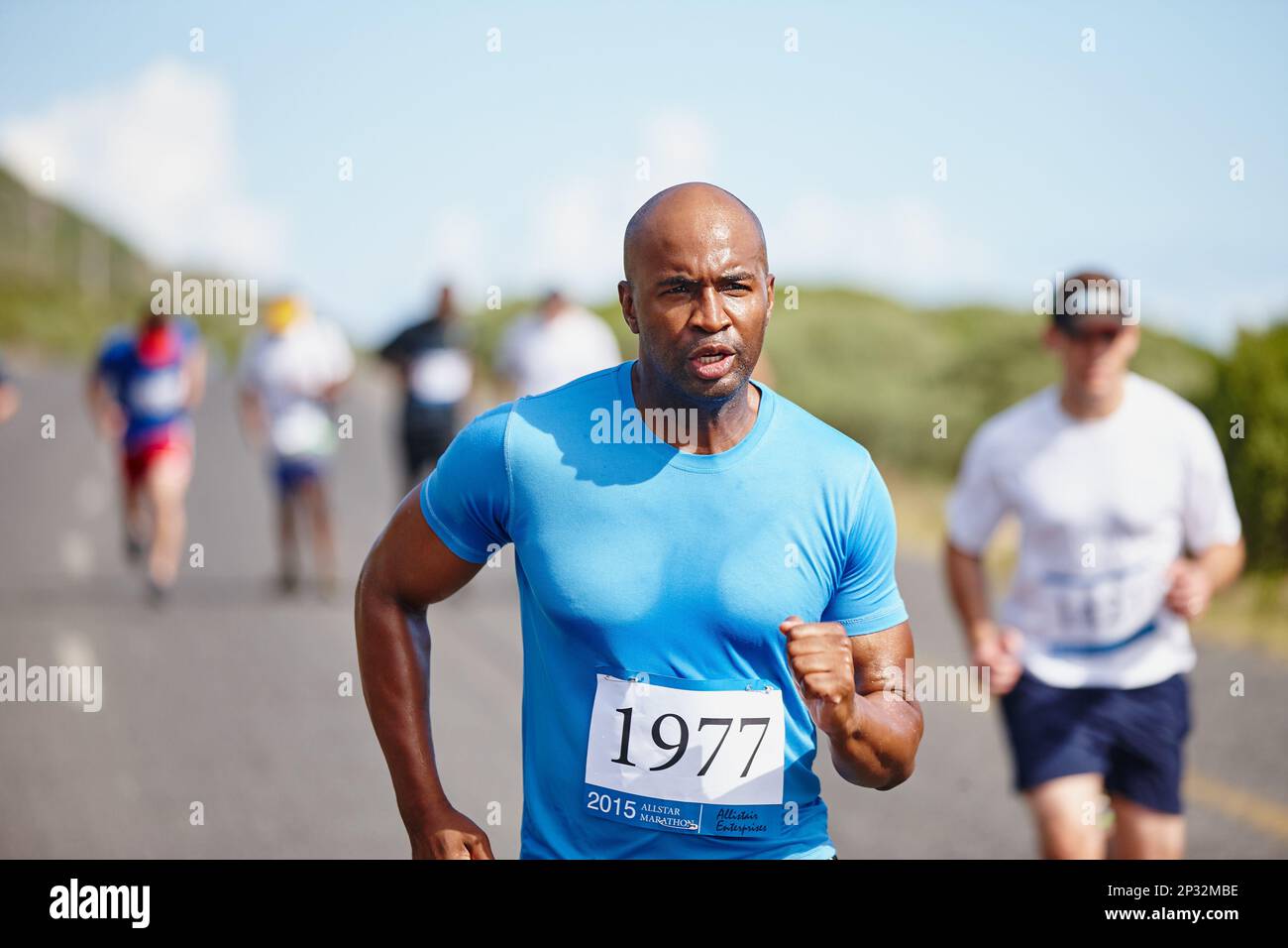 Pack of runners hi-res stock photography and images - Alamy