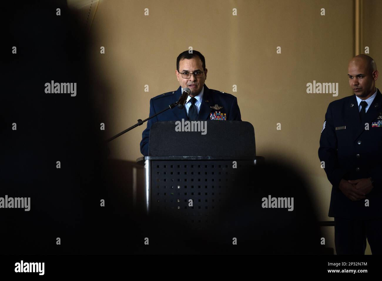 U.S. Air Force Brig. Gen. Humberto Pabon Jr., chief of staff, Puerto ...