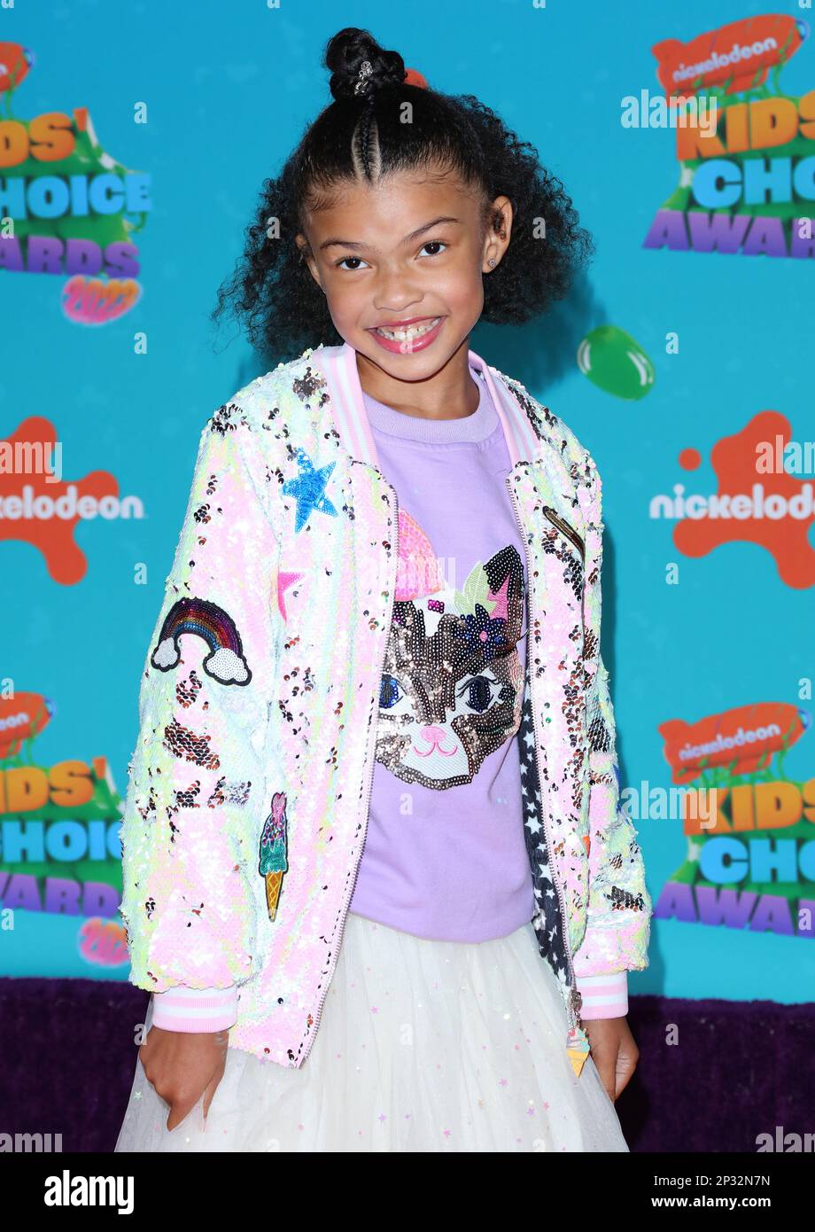 Los Angeles, USA. 04th Mar, 2023. Madison Skye Validum arrives at The 2023 Nickelodeon Kids ...