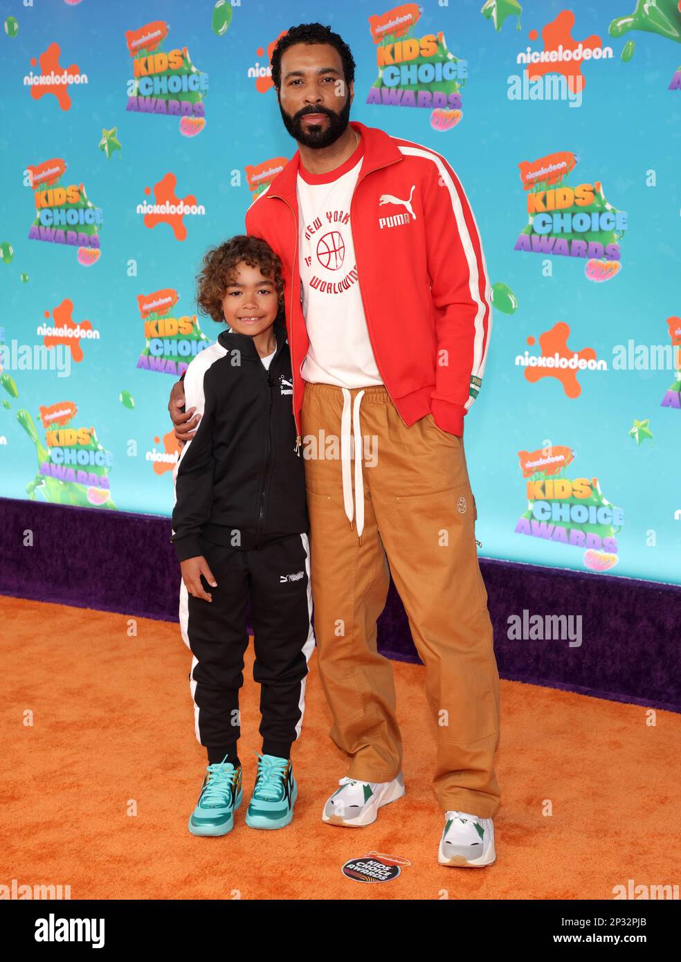 Los Angeles, United States. 04th Mar, 2023. Jamil Hardwick (R) attends ...
