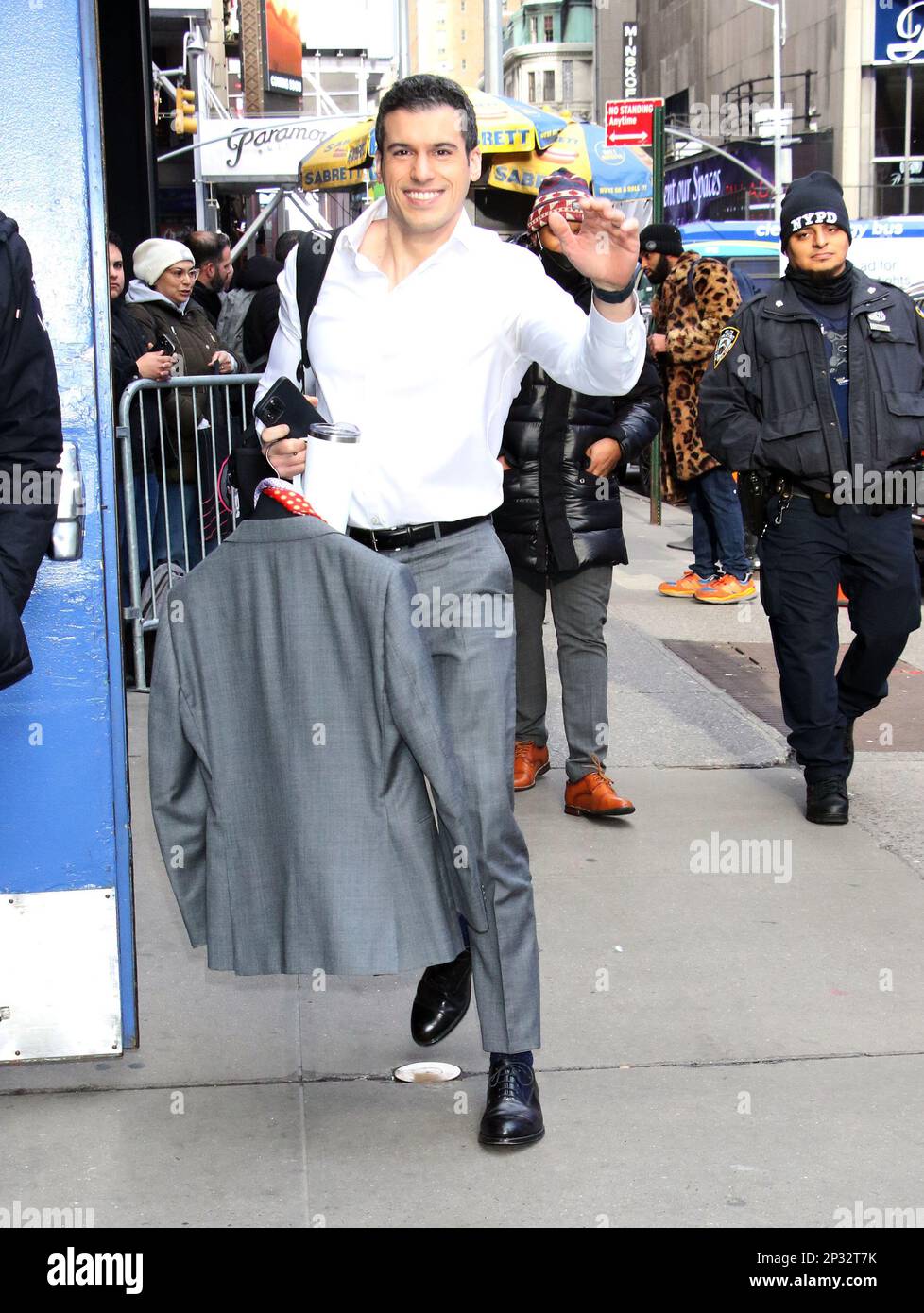 March 03 2023 Gio Benitez on Good Morning America in New York. March 03 ...