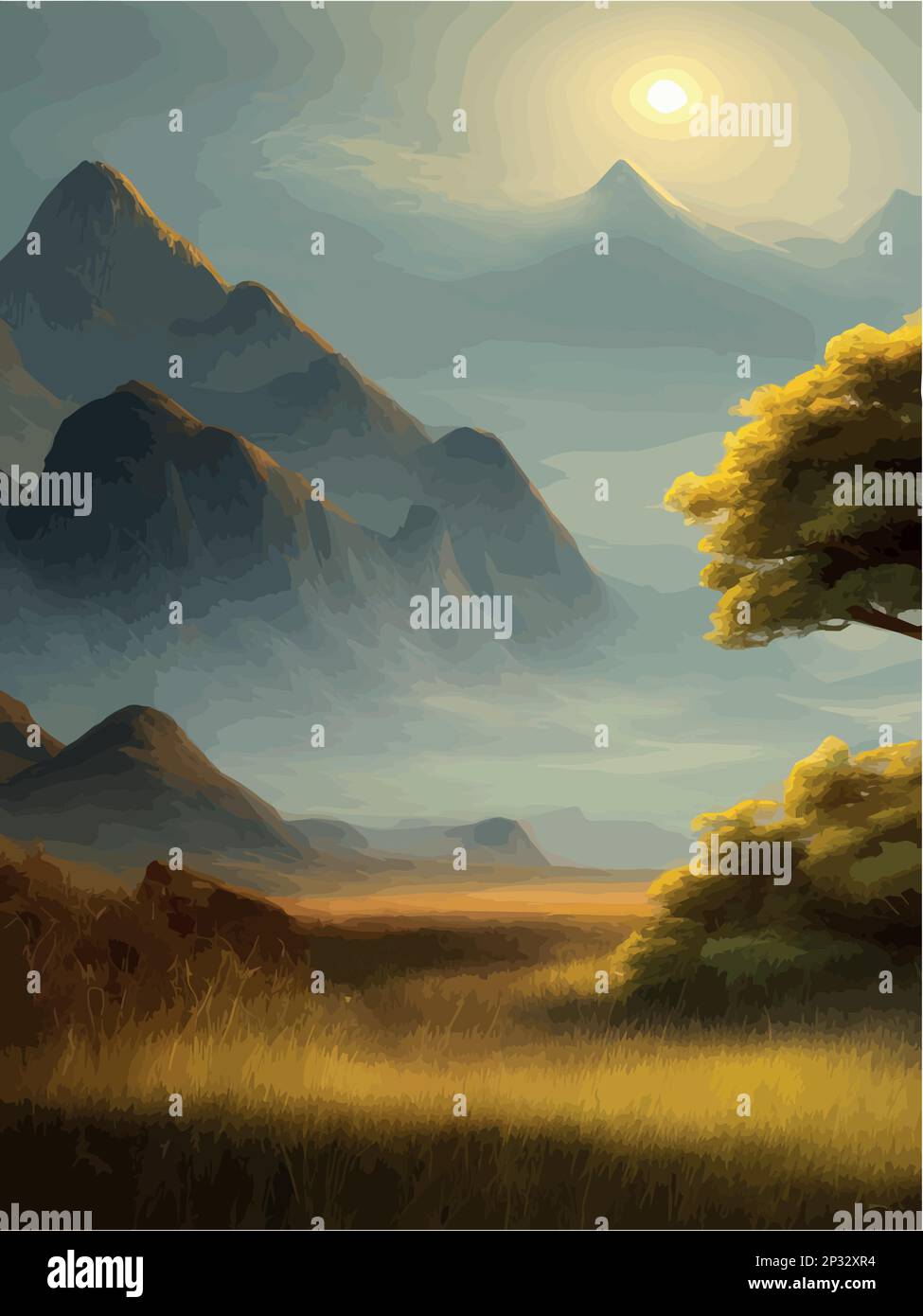 Rural outback Stock Vector Images - Alamy