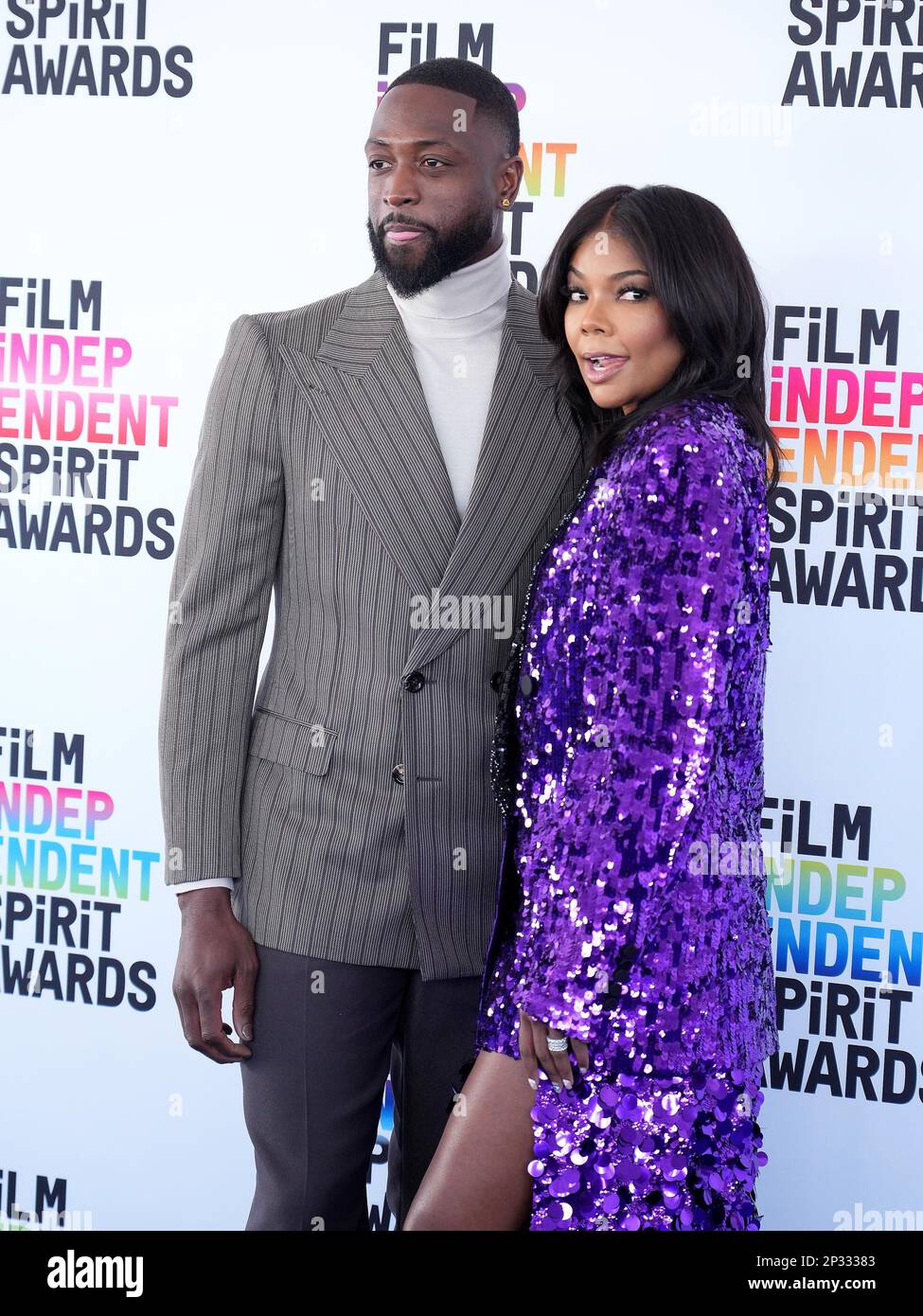 Santa Monica, USA. 4th Mar 2023. Dwyane Wade and Gabrielle Union ...