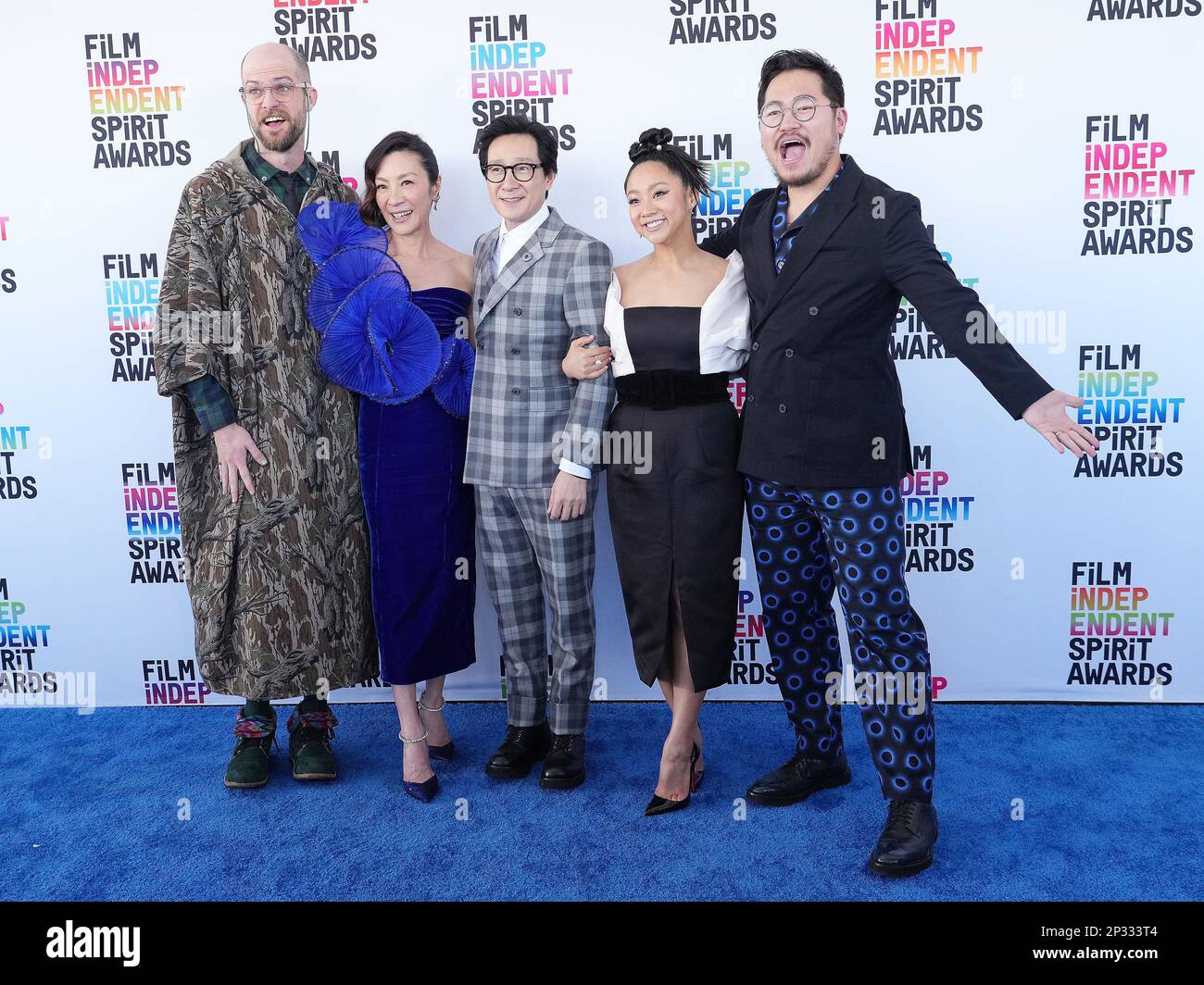 Santa Monica, USA. 4th Mar 2023. Daniel Scheinert, Michelle Yeoh, Ke ...