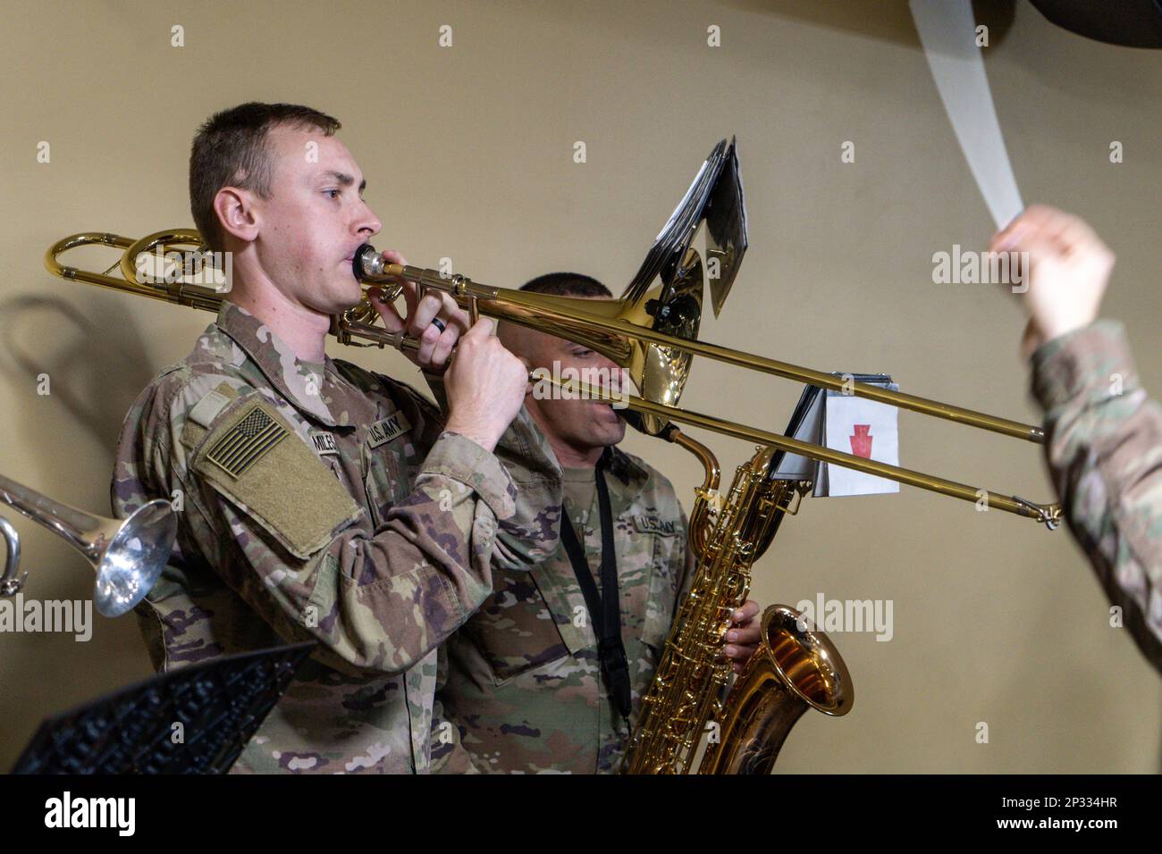 Pennsylvania National Guard Soldier with the 28th Infantry Division ...