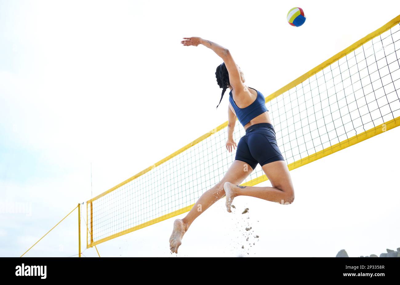 Volleyball girl spike hi-res stock photography and images - Alamy