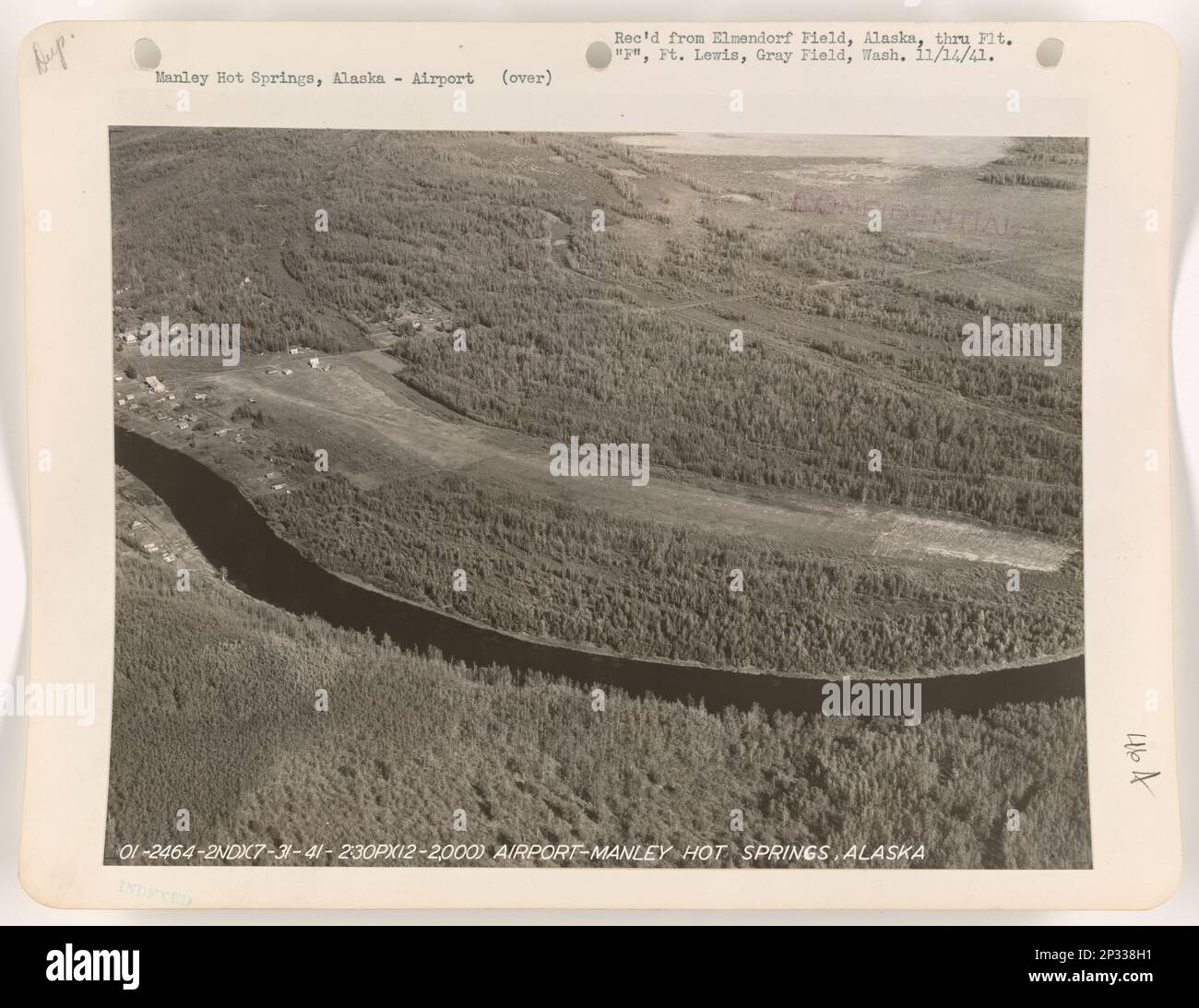 Landing Fields - Alaska - Manley Hot Springs through McCarthy, Aerial ...