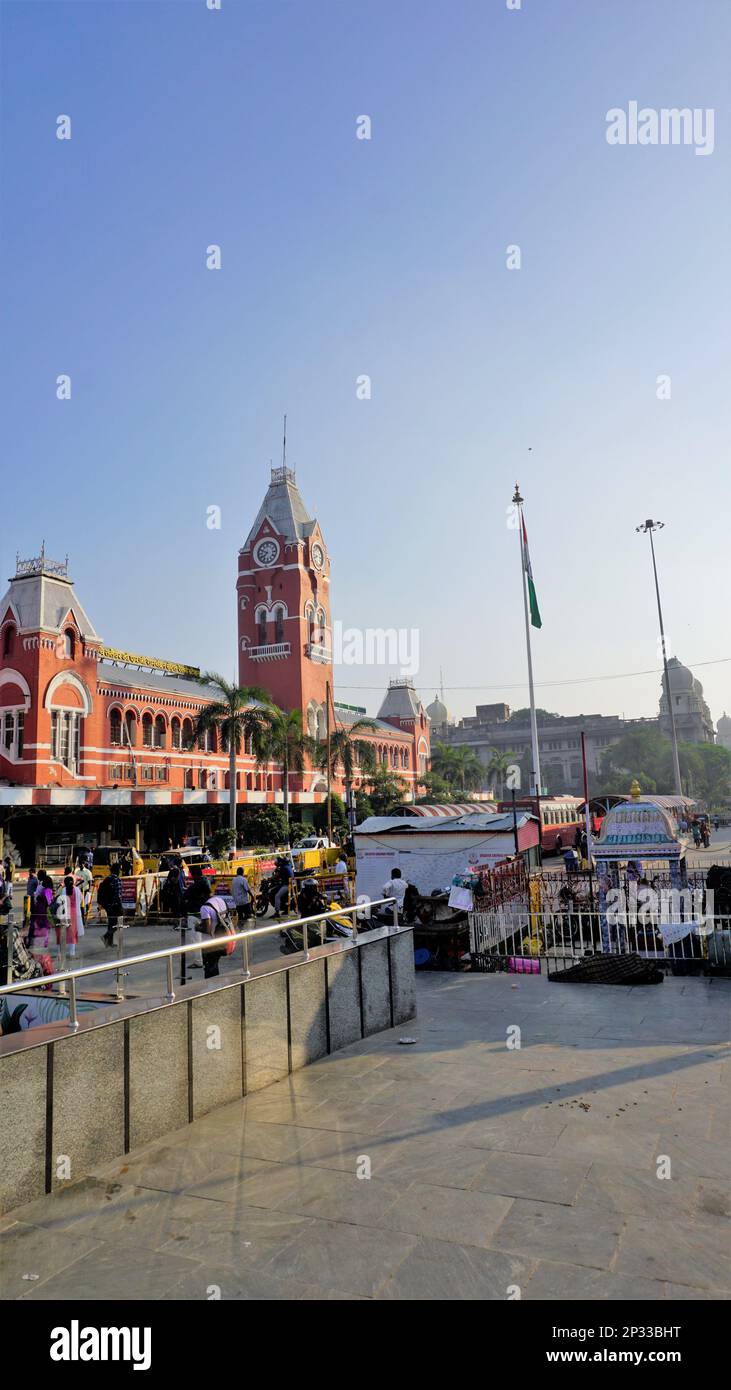 Chennai,Tamilnadu,India-December 29 2022: Amazing historic architecture ...