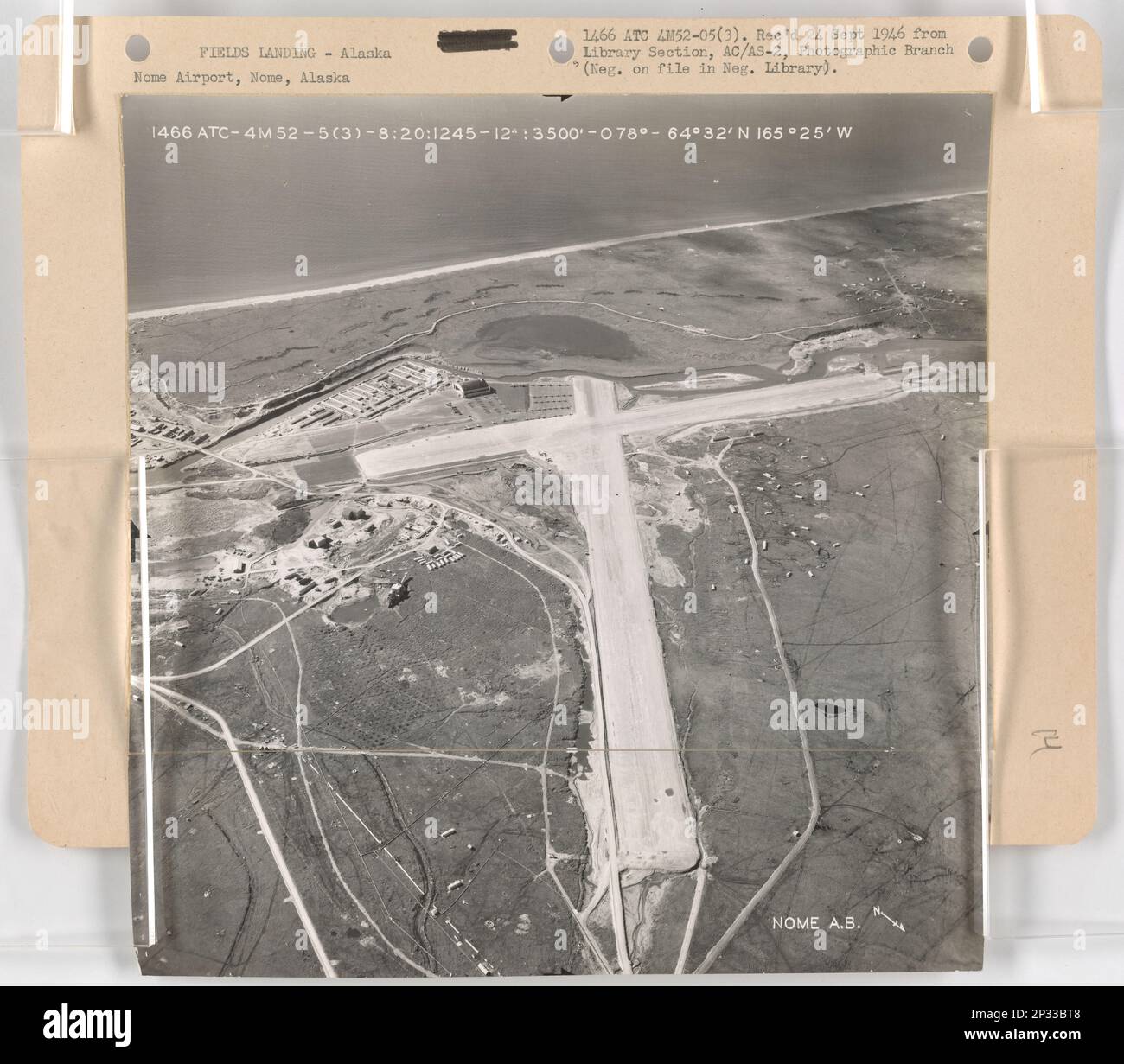 Nome aerial hi-res stock photography and images - Alamy