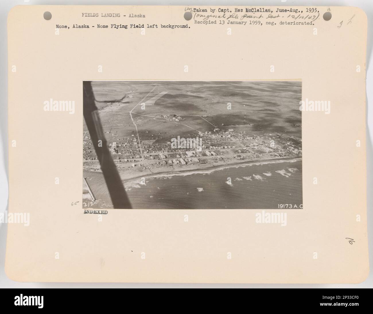 Alaska nome aerial hi-res stock photography and images - Alamy