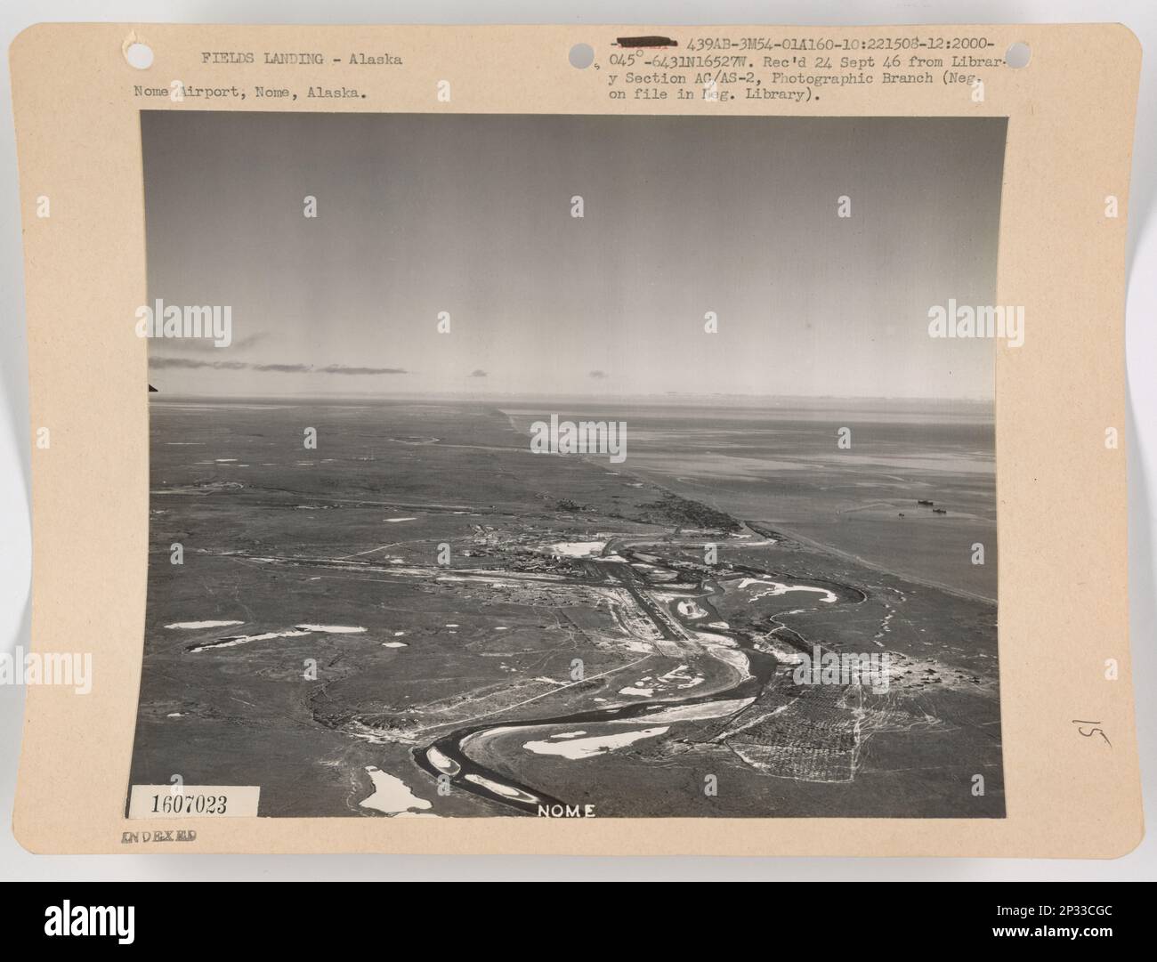 Nome aerial hi-res stock photography and images - Alamy