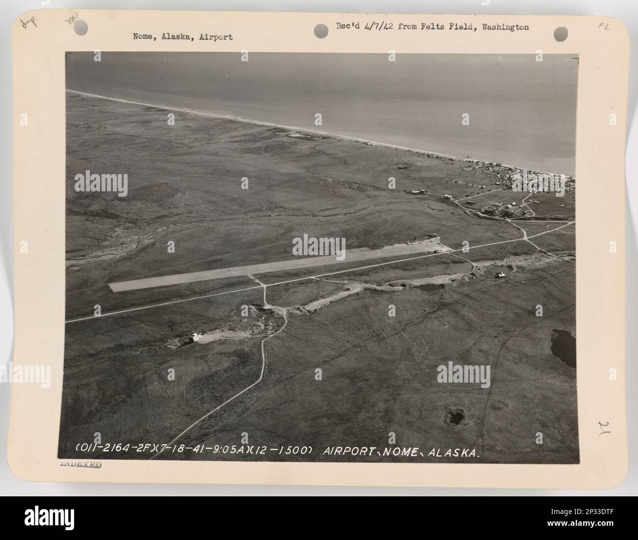 Nome alaska aerial hi-res stock photography and images - Alamy