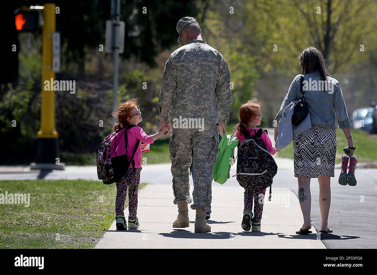 Hale Elementary School kindergarten twins Ariana and Kaylee Martinez ...