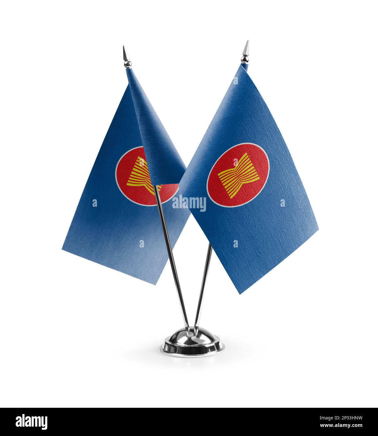Small national flags of the ASEAN on a white background Stock Photo - Alamy